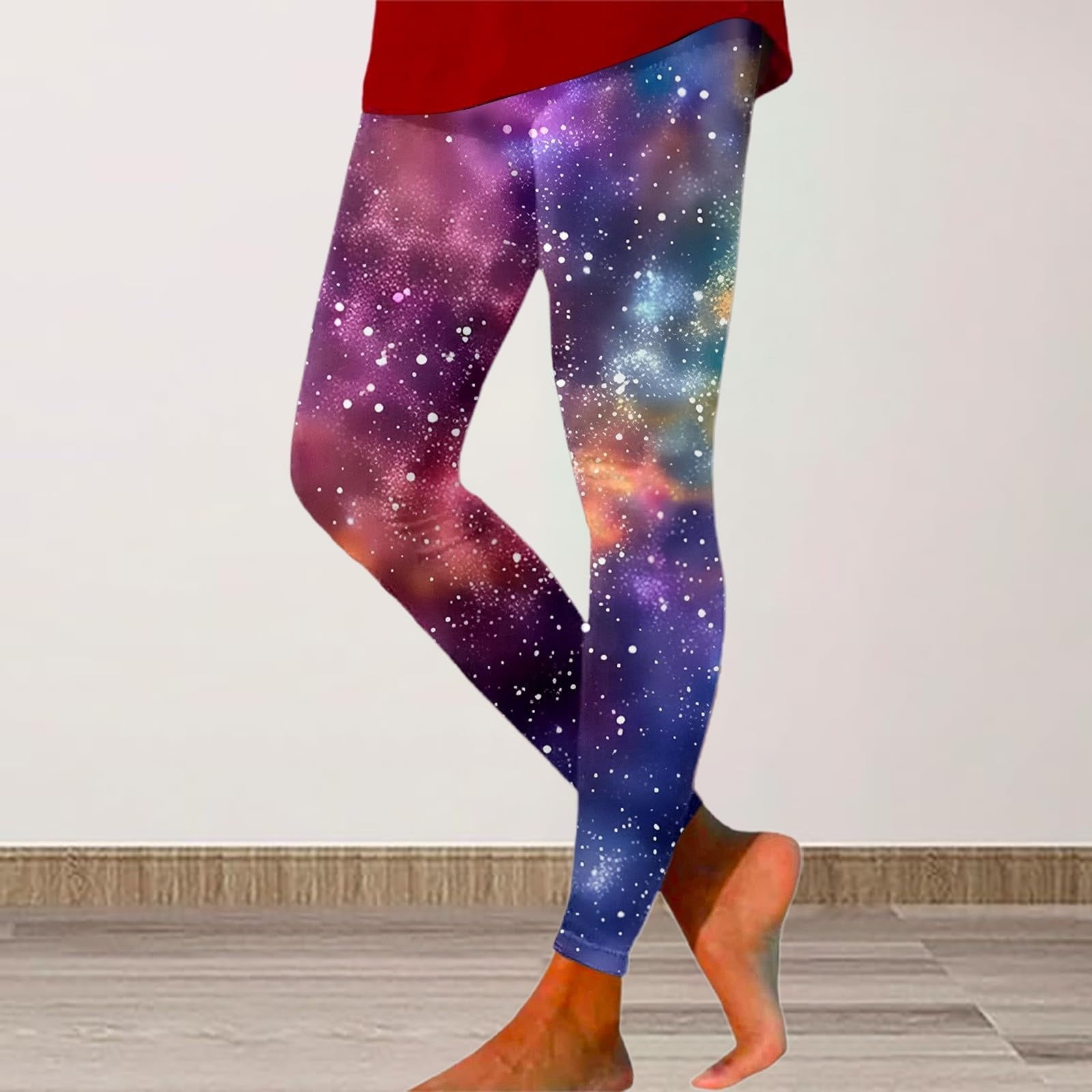 Clearance! Manxivoo Womens Activewear Yoga Pants Galaxy Costume Women ...