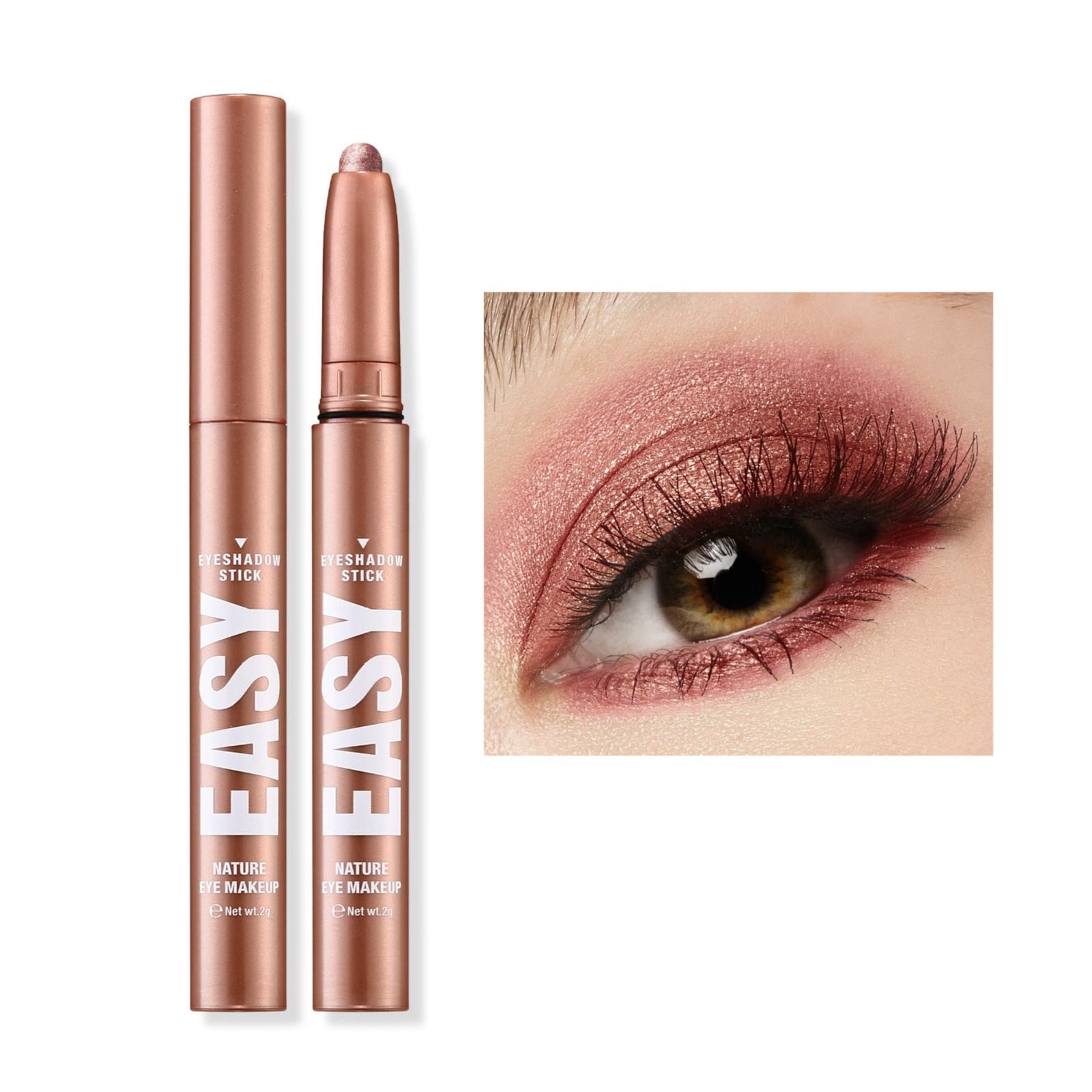 Clearance！ Matte Eyeshadow Stick, Smooth Cream Single Eyeshadow Pencil ...
