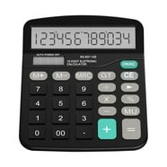Helect Calculator, Standard Function Desktop Calculator, Black - Walmart.com