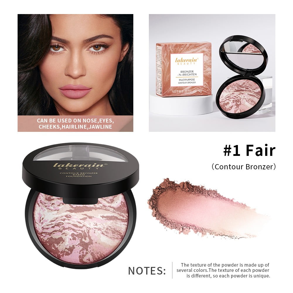 Clearance! Mcolor Baked Bronze Brighten Face Powder Bronzer Makeup ...