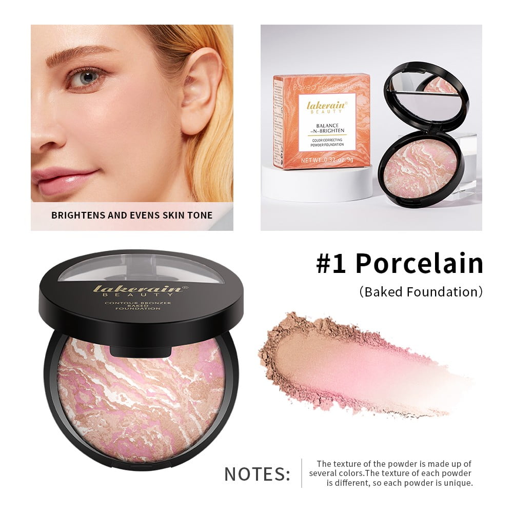 Clearance! Mcolor Baked Bronze Brighten Face Powder Bronzer Makeup ...