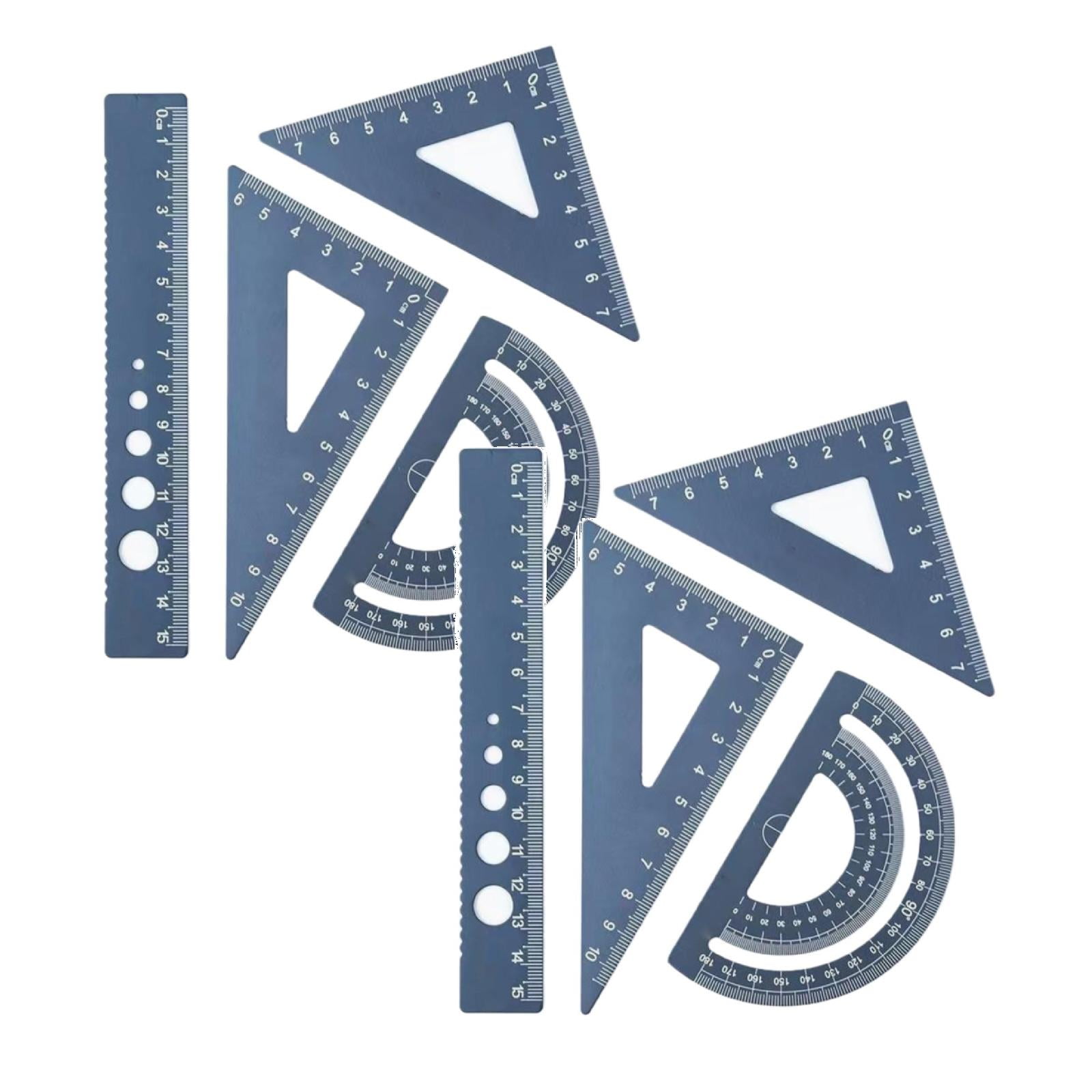 Clearance Measuring ruler under $6,Student Ruler Set Creative Ruler ...