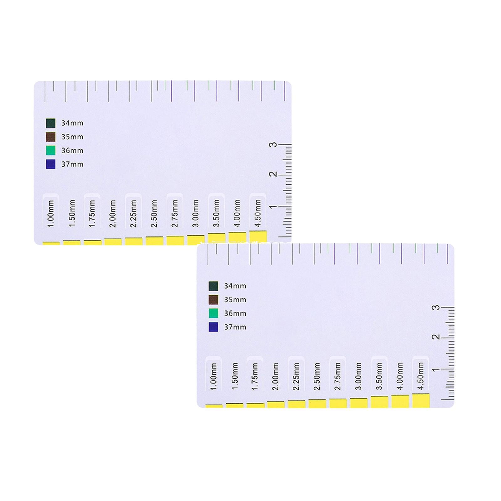 Clearance Measuring ruler under $5,Guitar String Action Gauge Ruler ...
