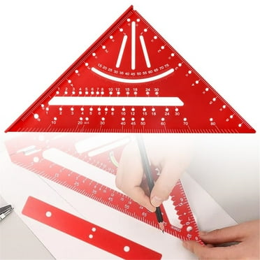 Triangle Ruler Square Set 30/60, 45/90 Degrees 22cm Triangle Rafter ...