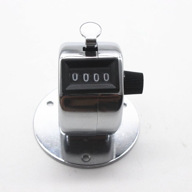 Clearance Mechanical Clip Full Metal Manual Counter Flow Counter with ...