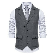 Men's Satin Backless Vest & Bow Tie Set - White - Walmart.com