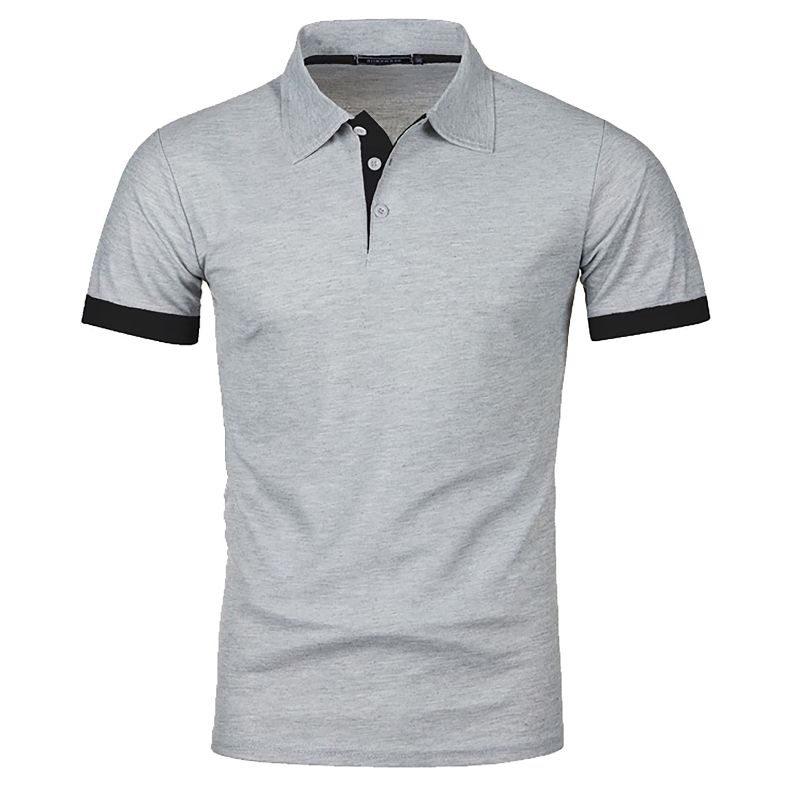 Clearance Mens Casual Fashion Color Blocking Sports Stand Up Collar