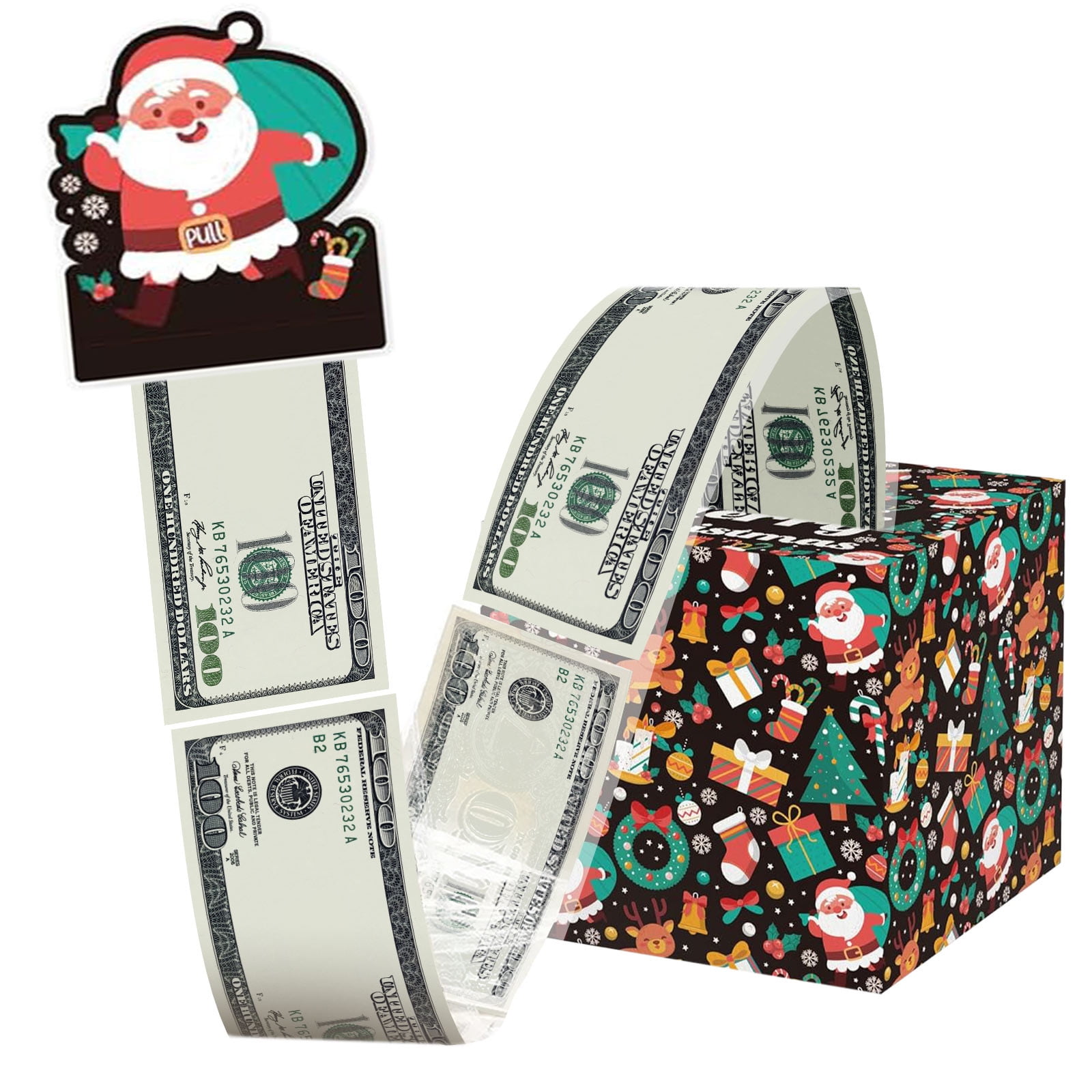 Clearance! Merry Christmas Money Box for Cash Gift, Christmas Party ...
