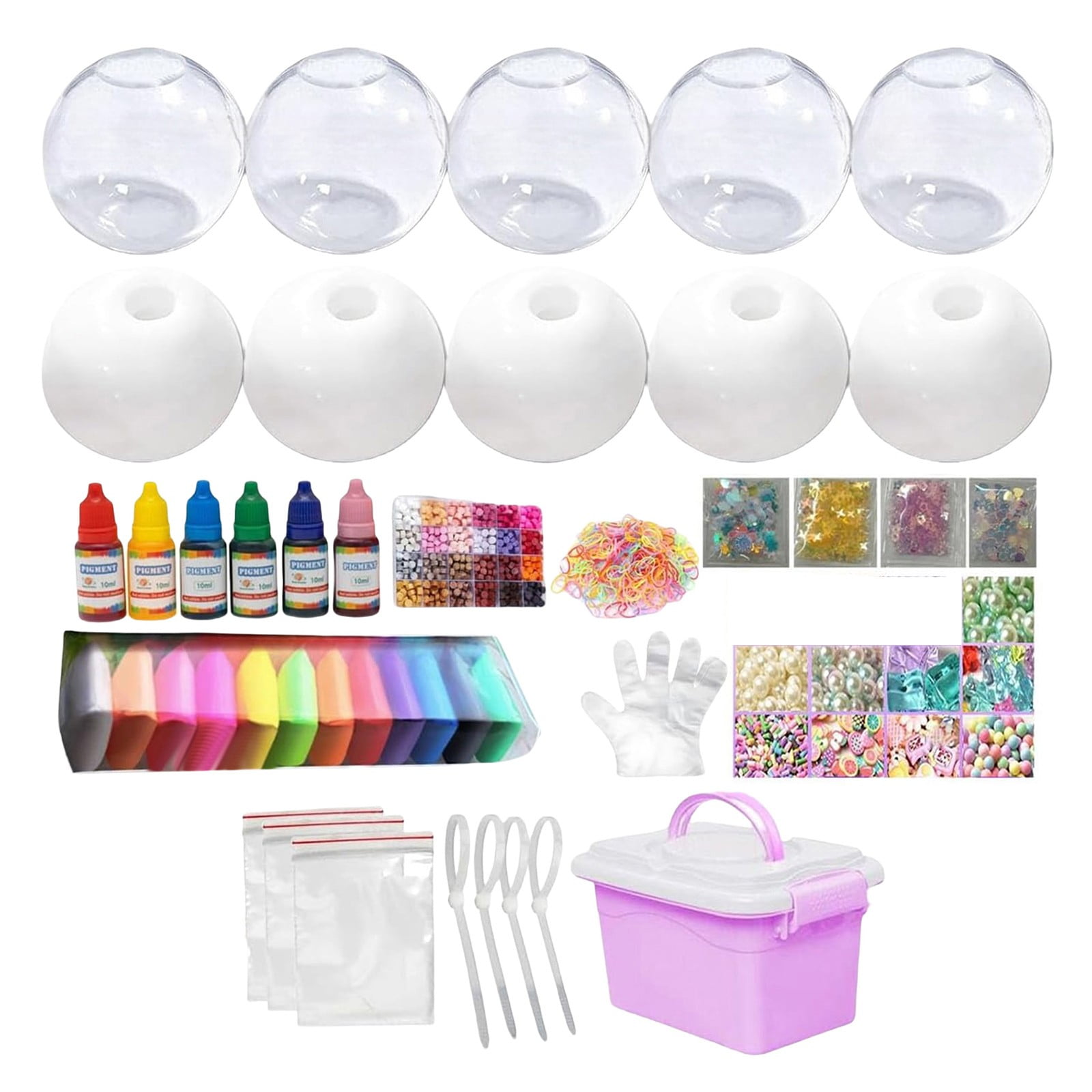 Clearance Milky Blank Empty Stress DIY Kit Blank Pressure Skin DIY Kit ...