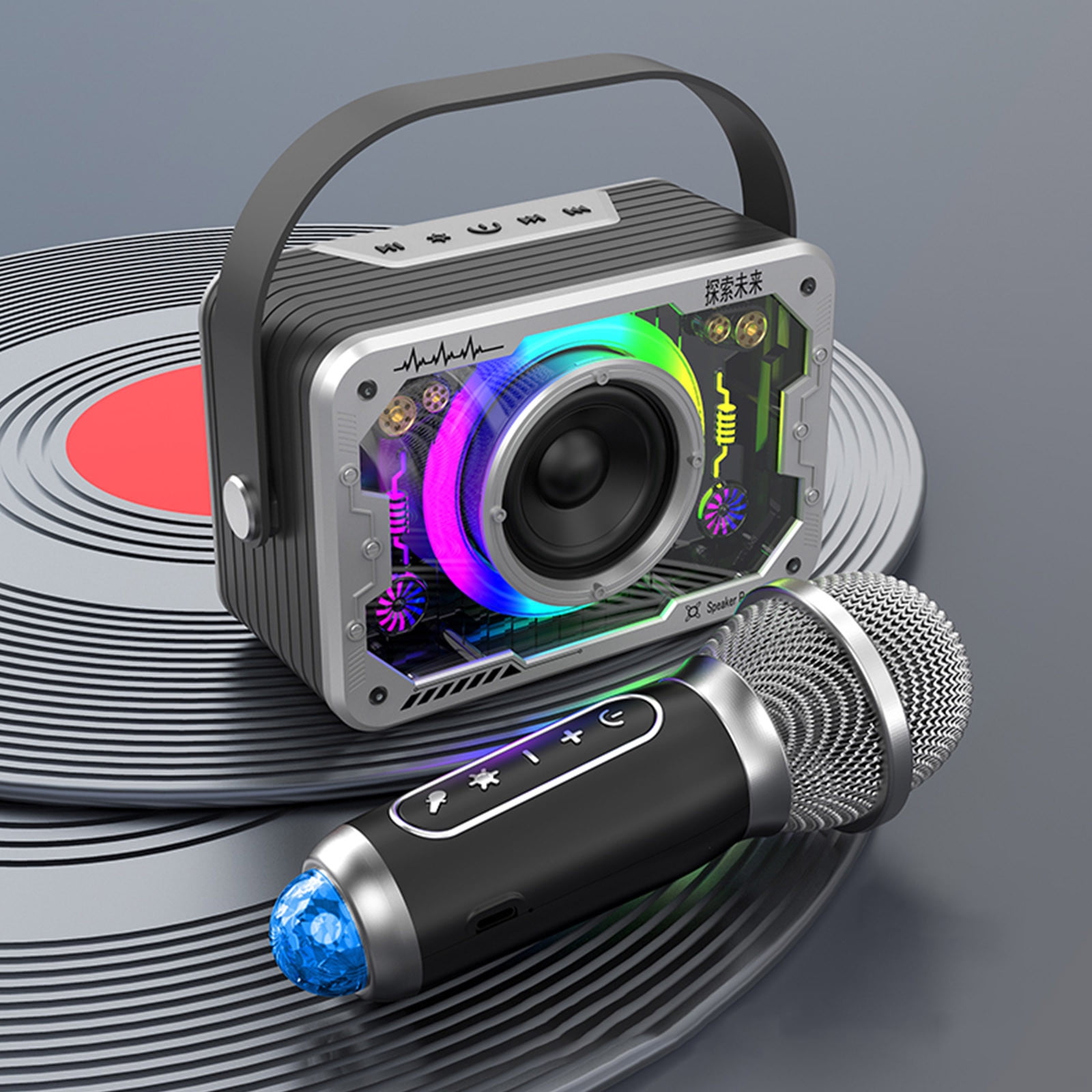 Clearance! Mini Karaoke Machine, Portable Karaoke Machine for Adults ...