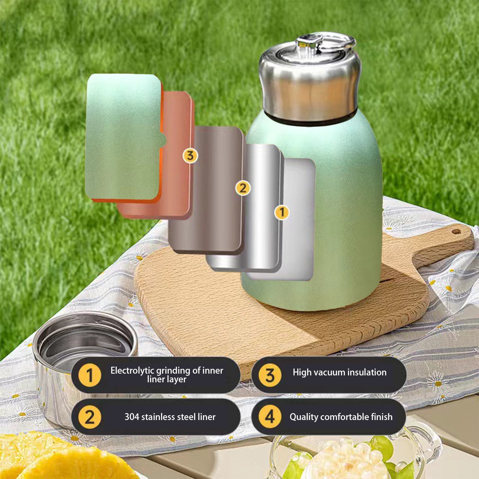 Clearance! Mini Vacuum Insulated Tumbler Small Stainless Steel Thermal ...