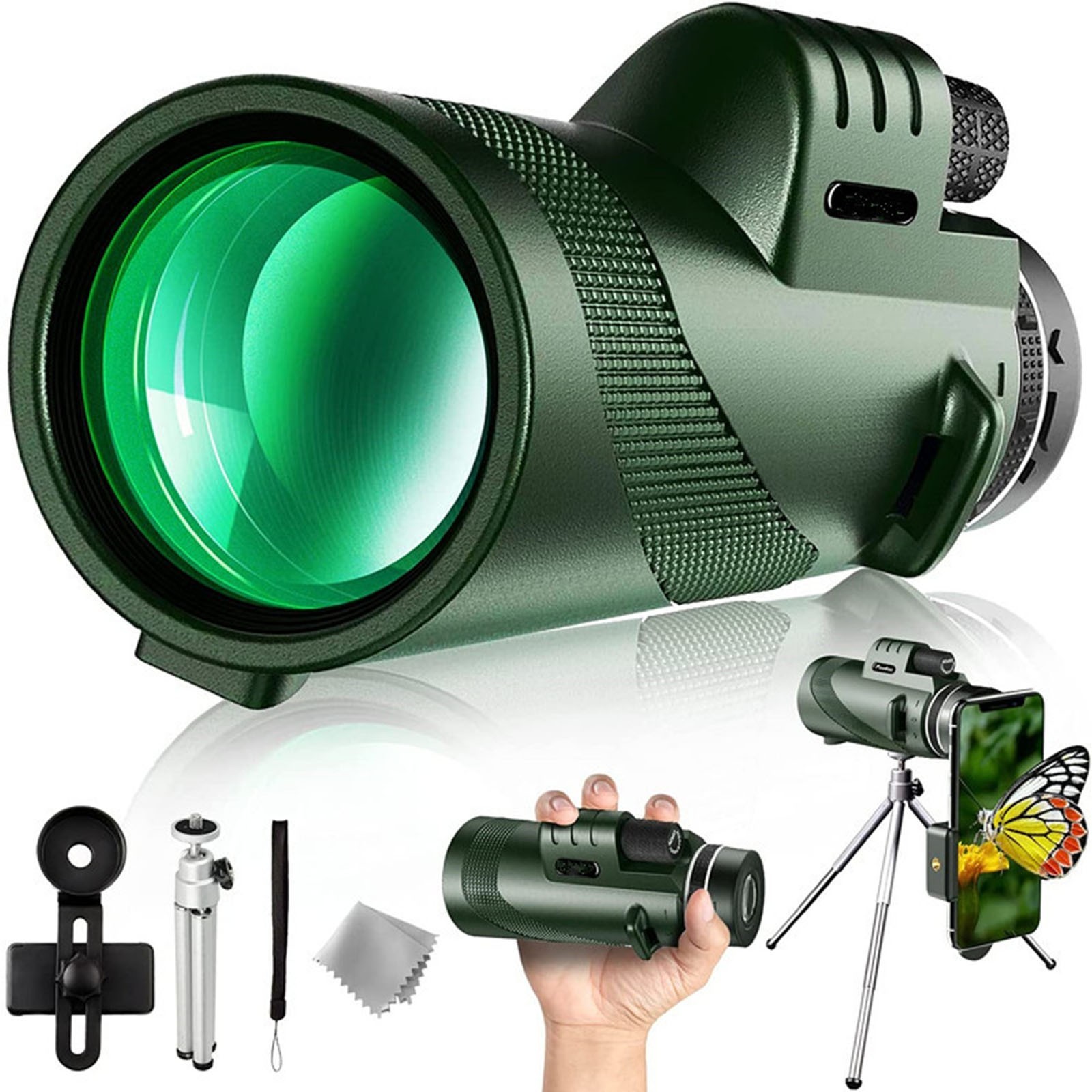 Clearance! Monocular Telescope monoculars for Adults High Powered 40x60 ...