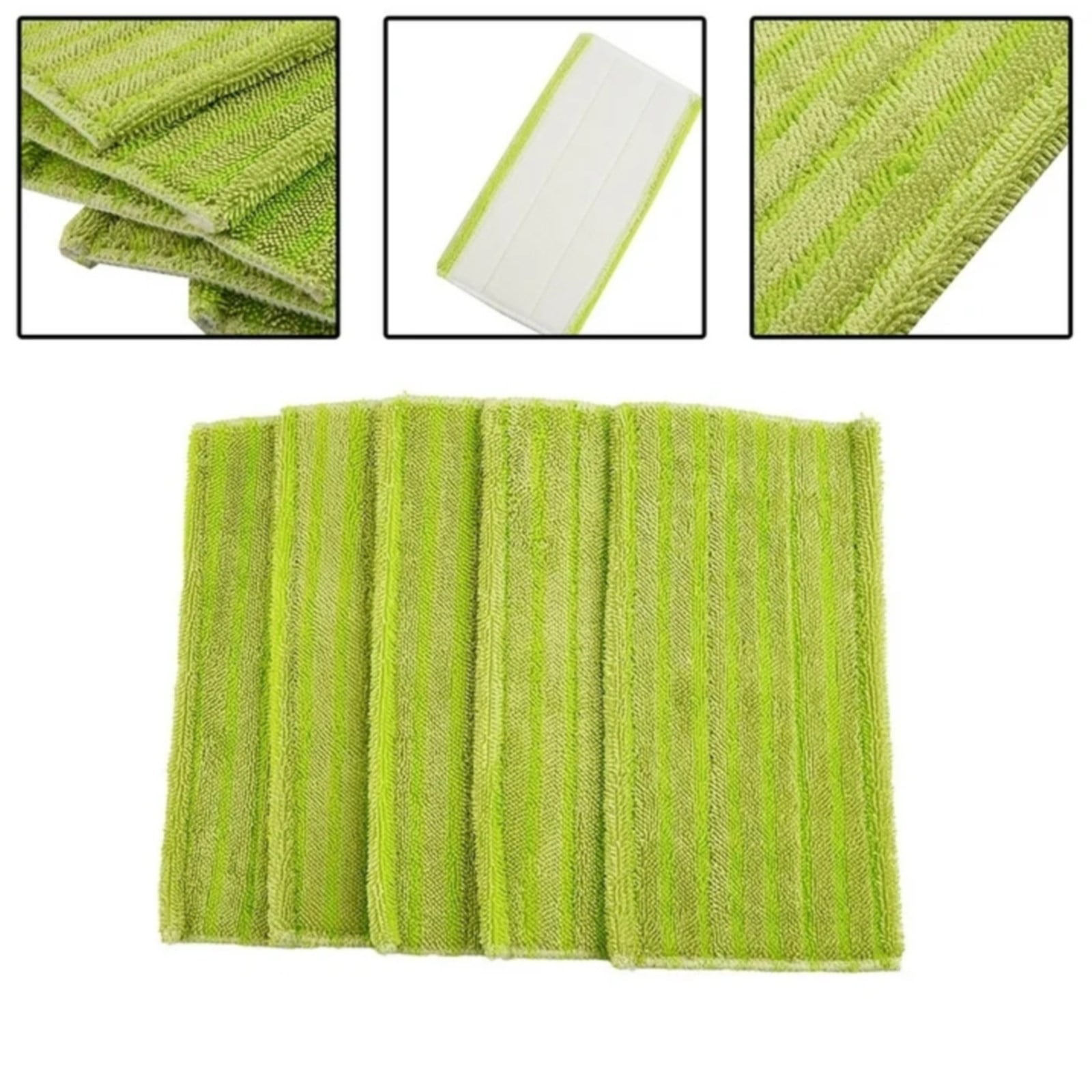 Clearance Mop cloth under $6,5 Pack Reusable Washable Mop Pads For Wet ...