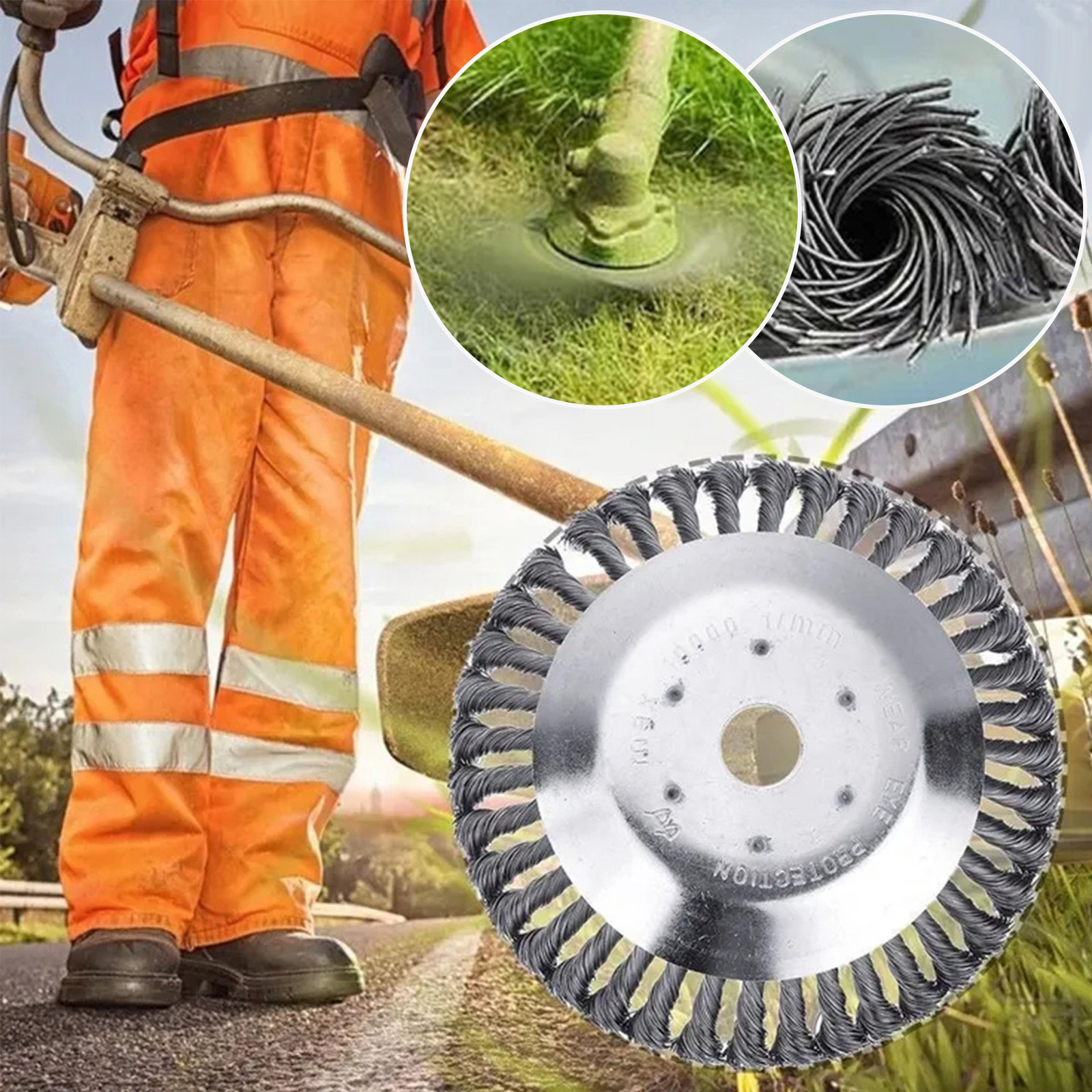 Clearance! Mower, Mower Head, Steel Wire Weeding Disc, Removal,mower ...