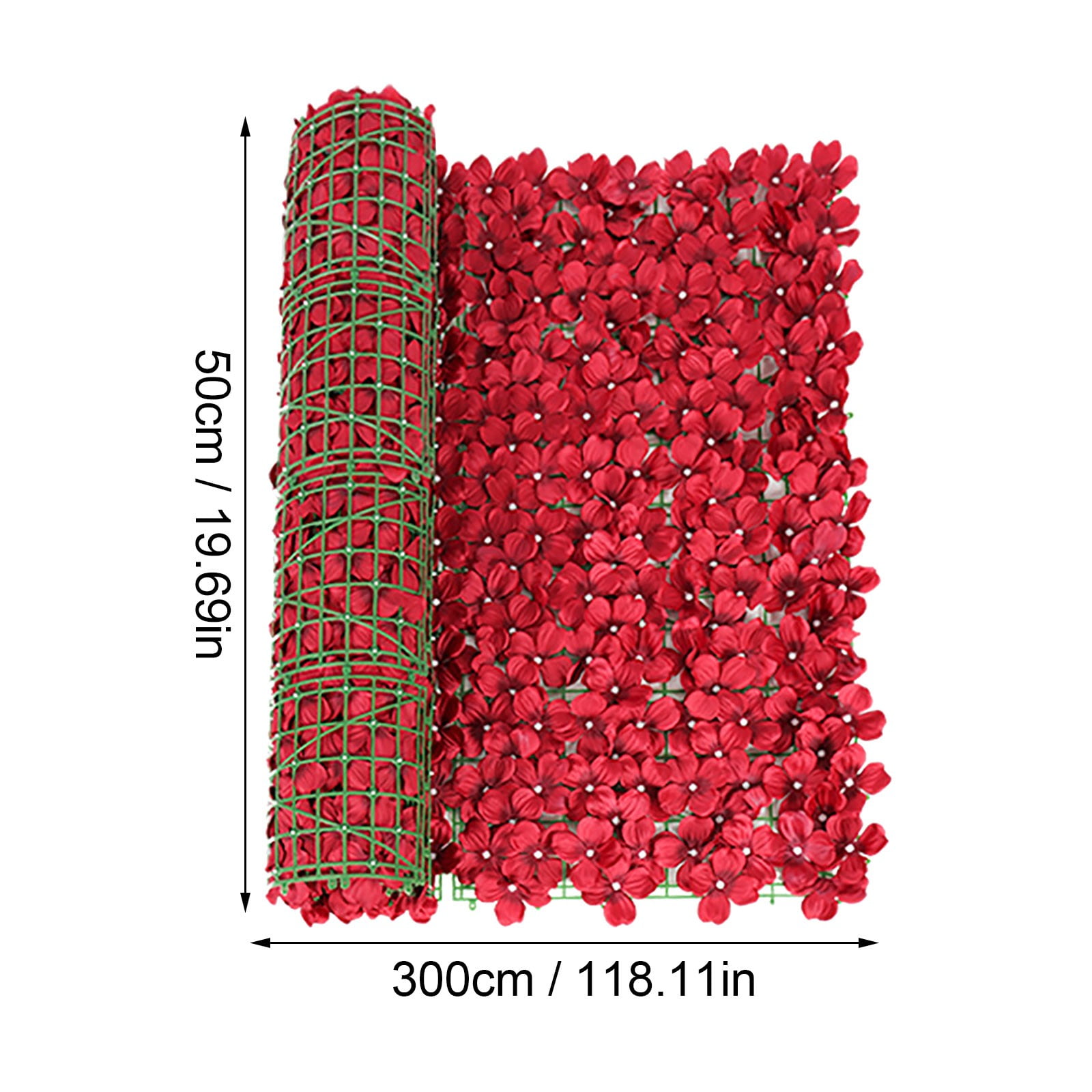 Clearance!Musol Artificial Ivy Privacy Fence Wall Screen,20X118 IN UV ...