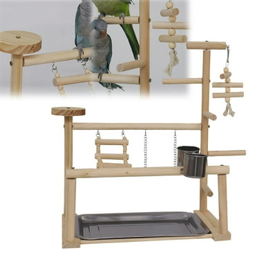 HOKARUA 1 Set of Indoor Parrot Stand Bird Parrot Training Stand Rack ...