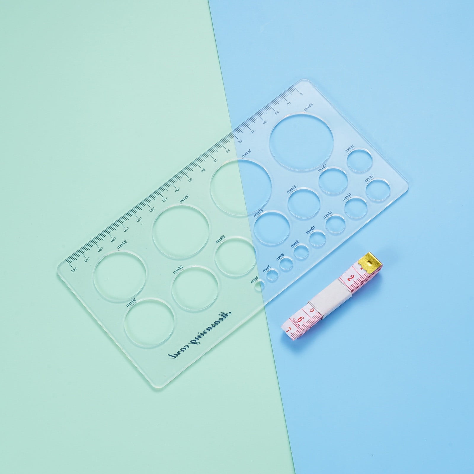 Clearance NANDIYNZHI Silicone Nipple Measuring Ruler Measuring Card ...