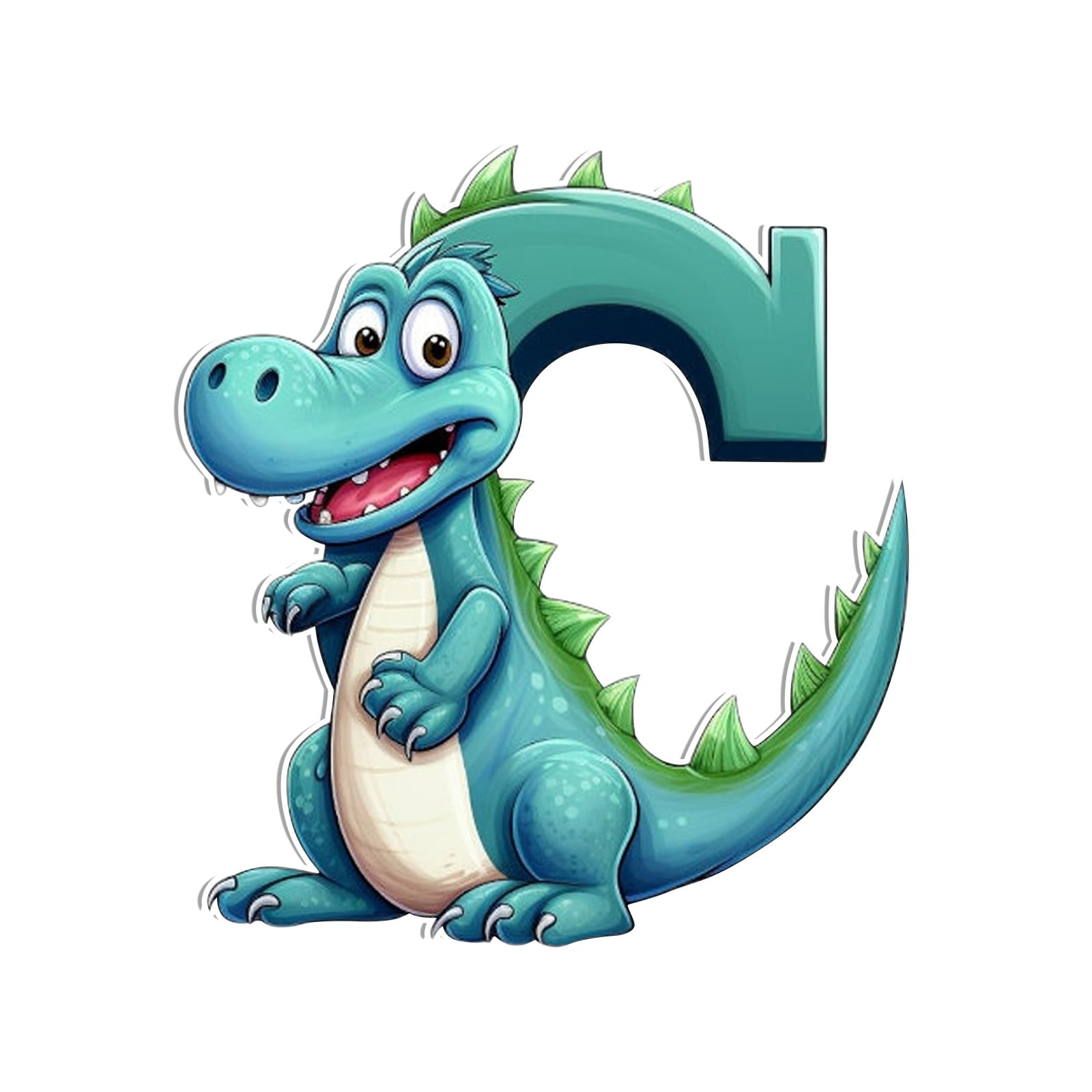 Clearance! NIHOND Cute Cartoon Dinosaur Pendant 2D Acrylic Gift Pendant ...