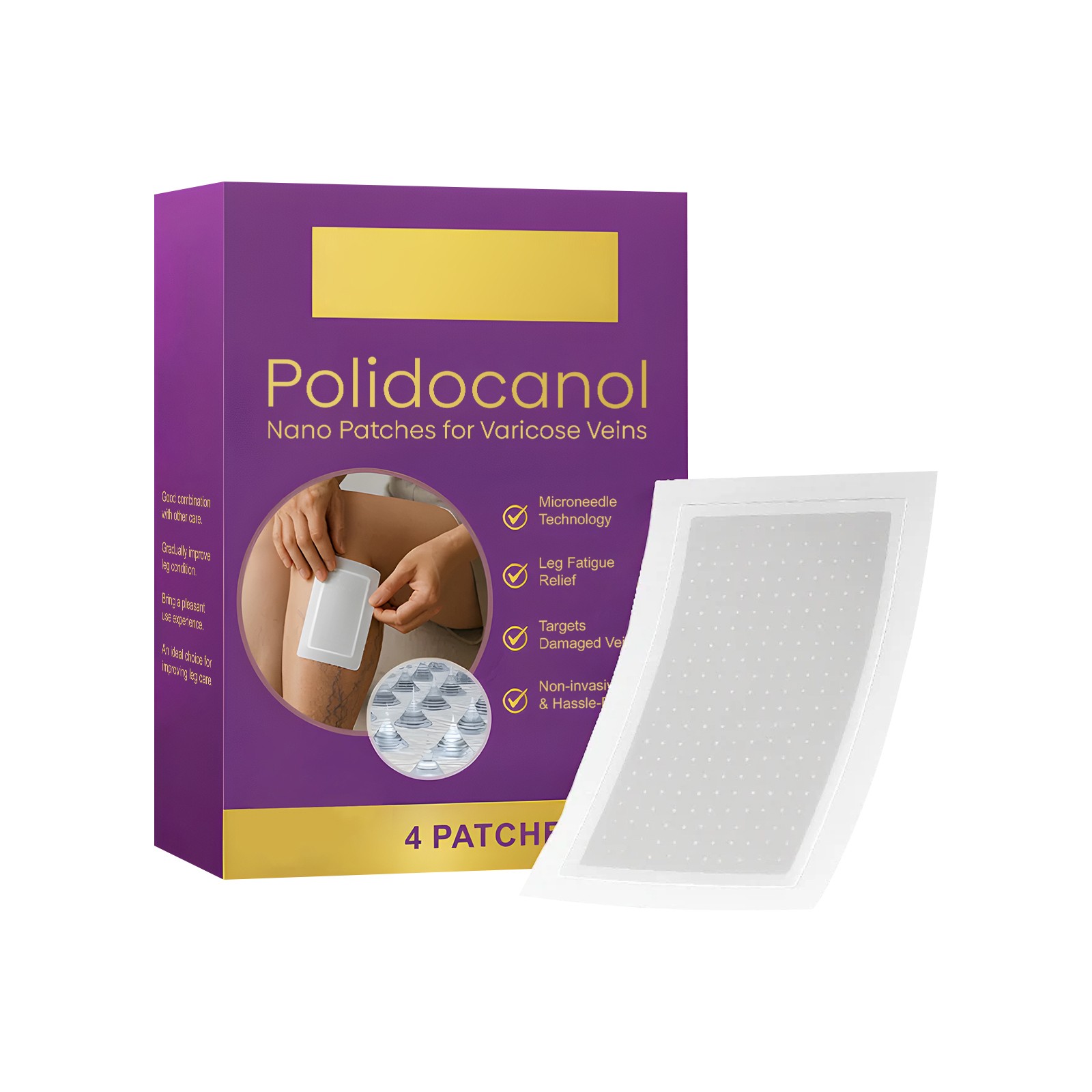 Clearance! Nano Varicose Vein Relief Patch Varicose Vein Plaster To ...