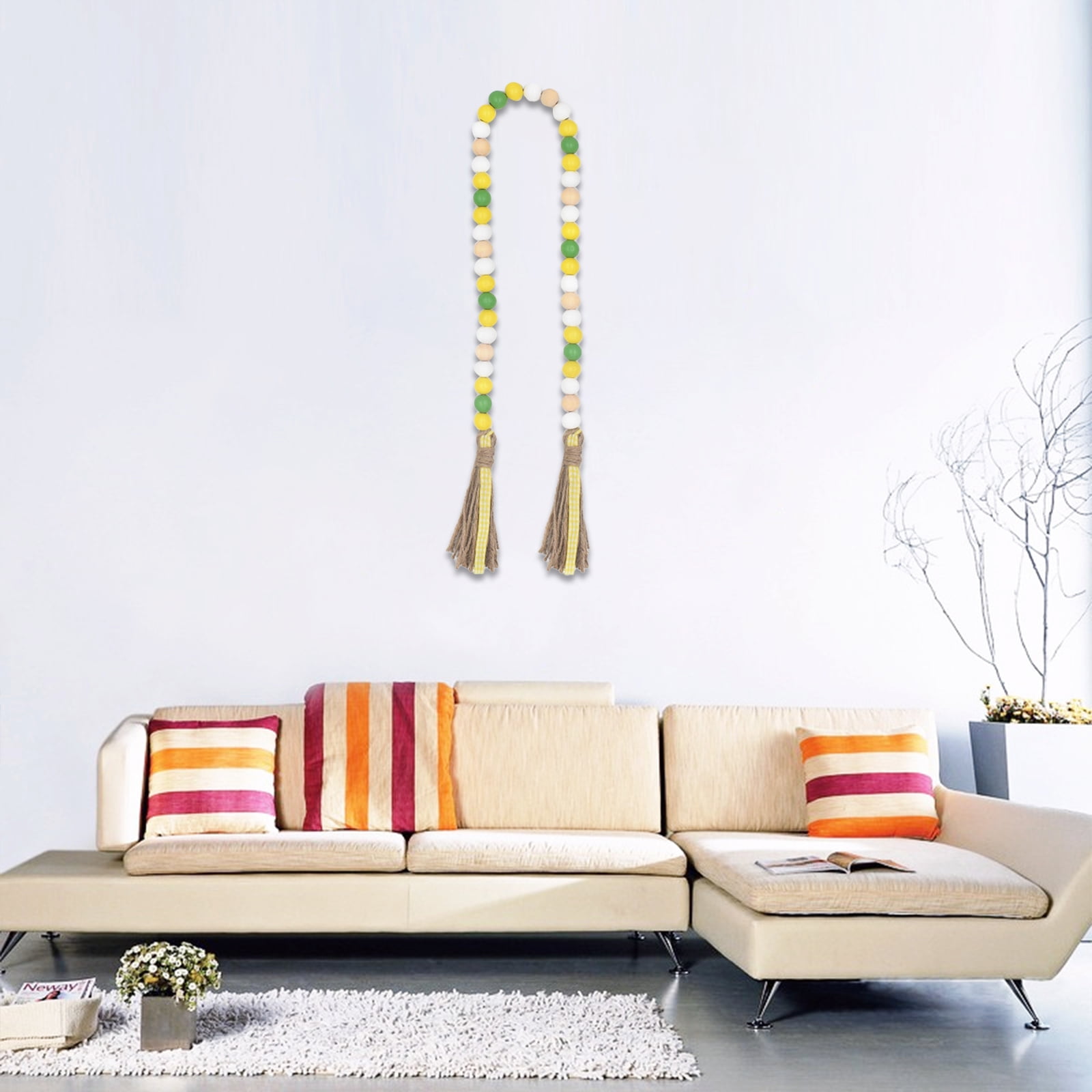 Clearance! Natural Wind Lemon Original Wood Color Wood Beads String ...