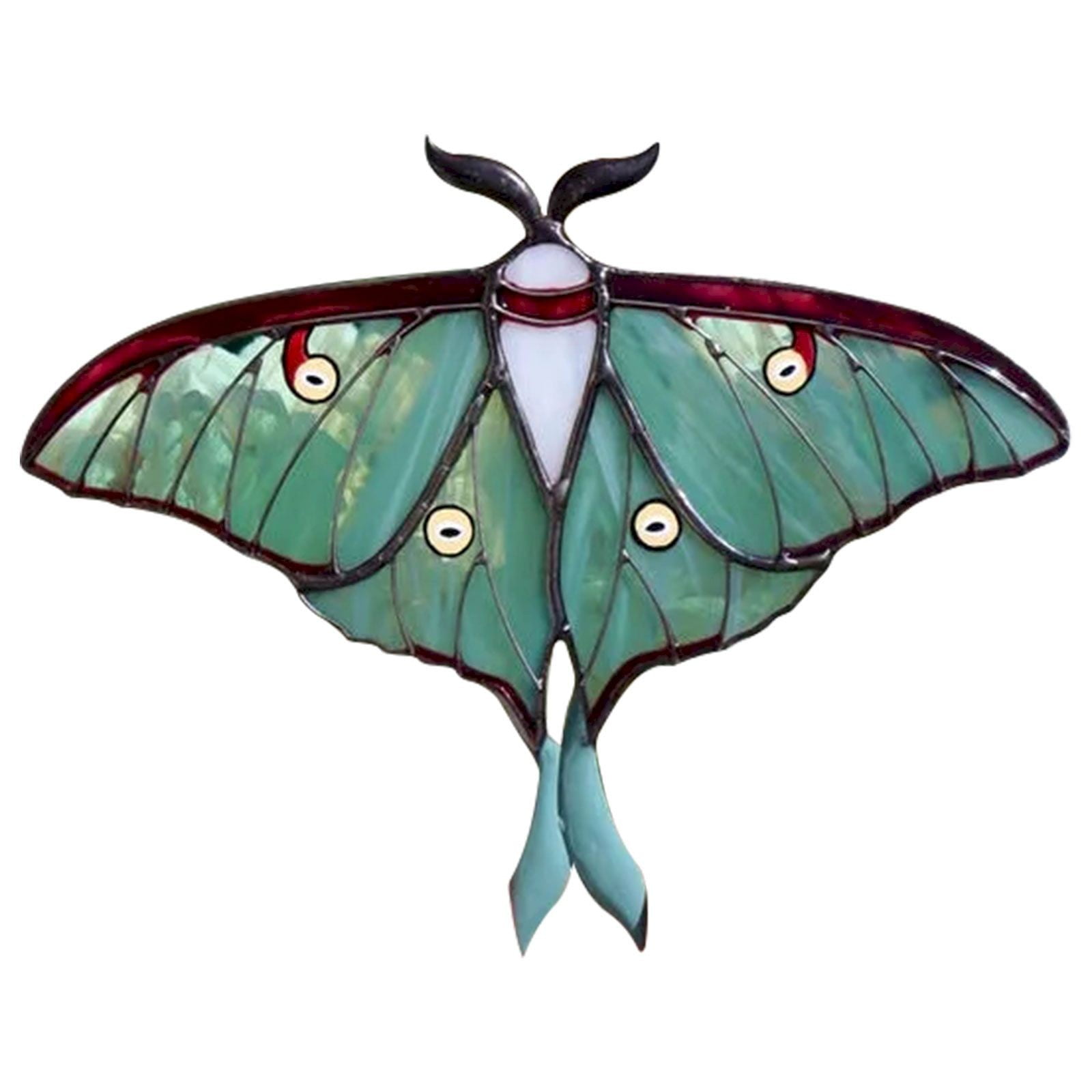 Clearance! New Handmade Butterfly Stained Butterfly Stain Glass Window Hanging Hanging ...