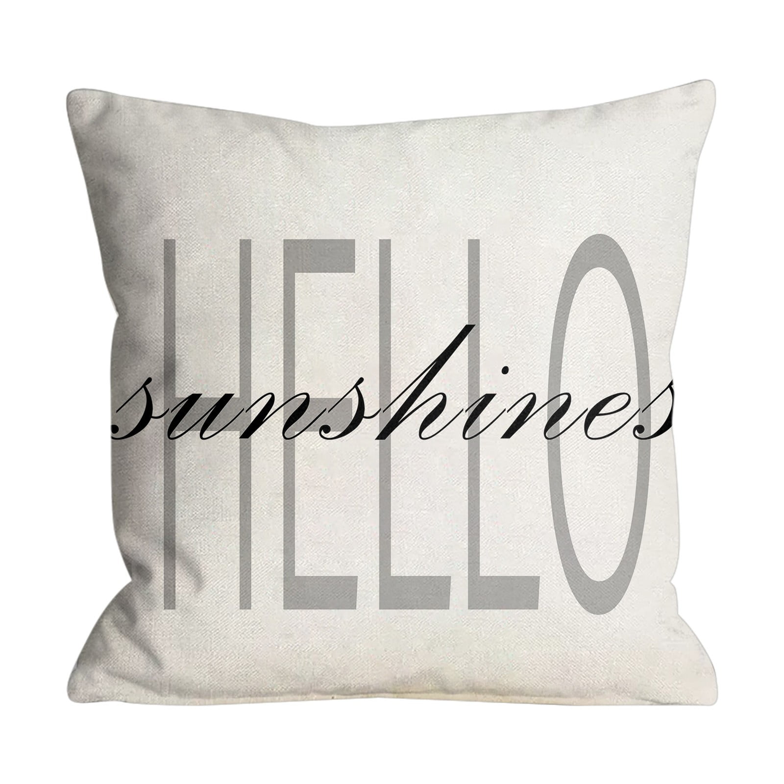 Clearance! Nomeni Pillow Covers Linen Throw Pillow Cover Cushion Cover ...