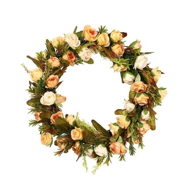 Clearance!!Hotaey Artificial Spring Wreath Decor Wreath Home Decoration ...