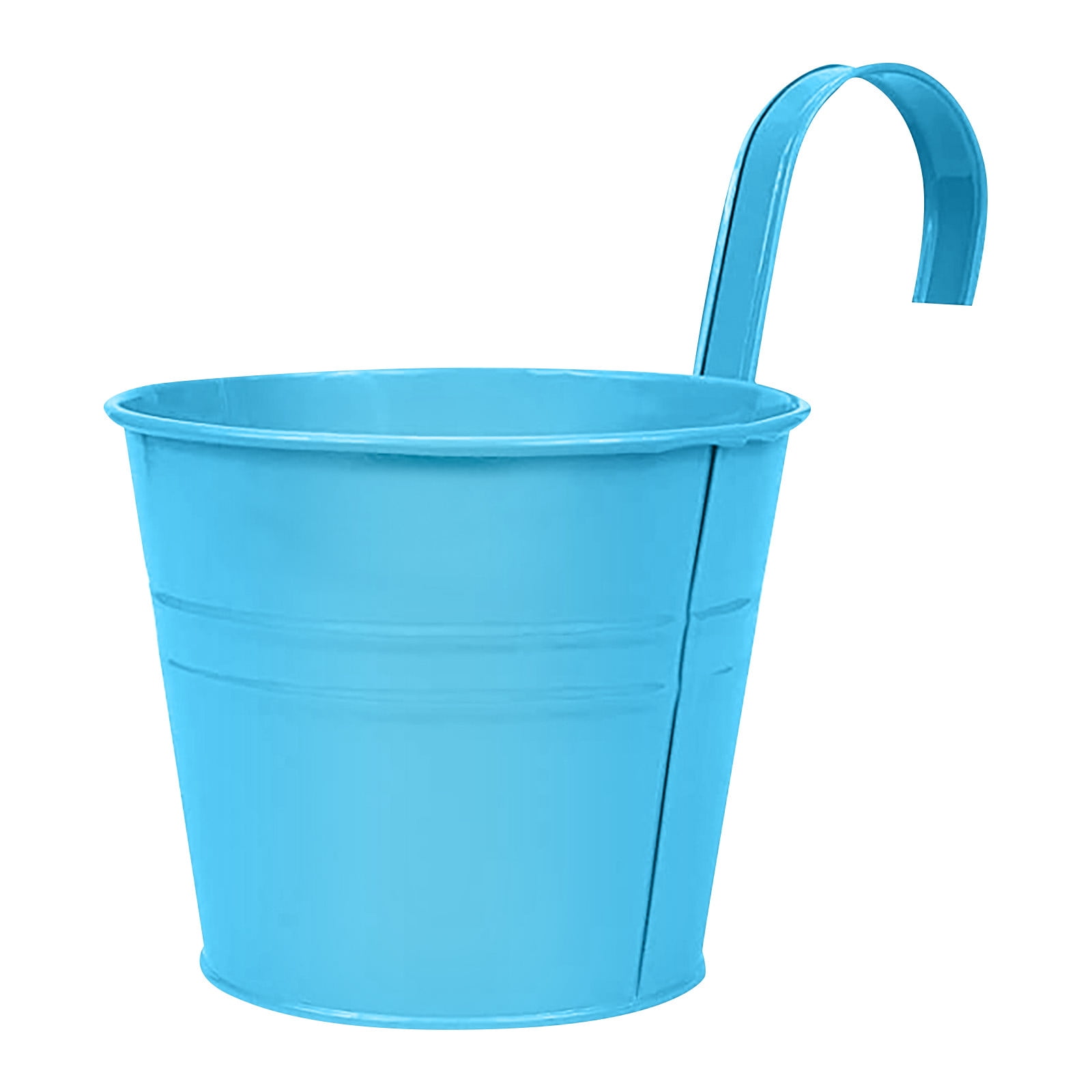 Clearance! Non Detachable Hook Simulation Flower Pot Iron Sheet Small ...