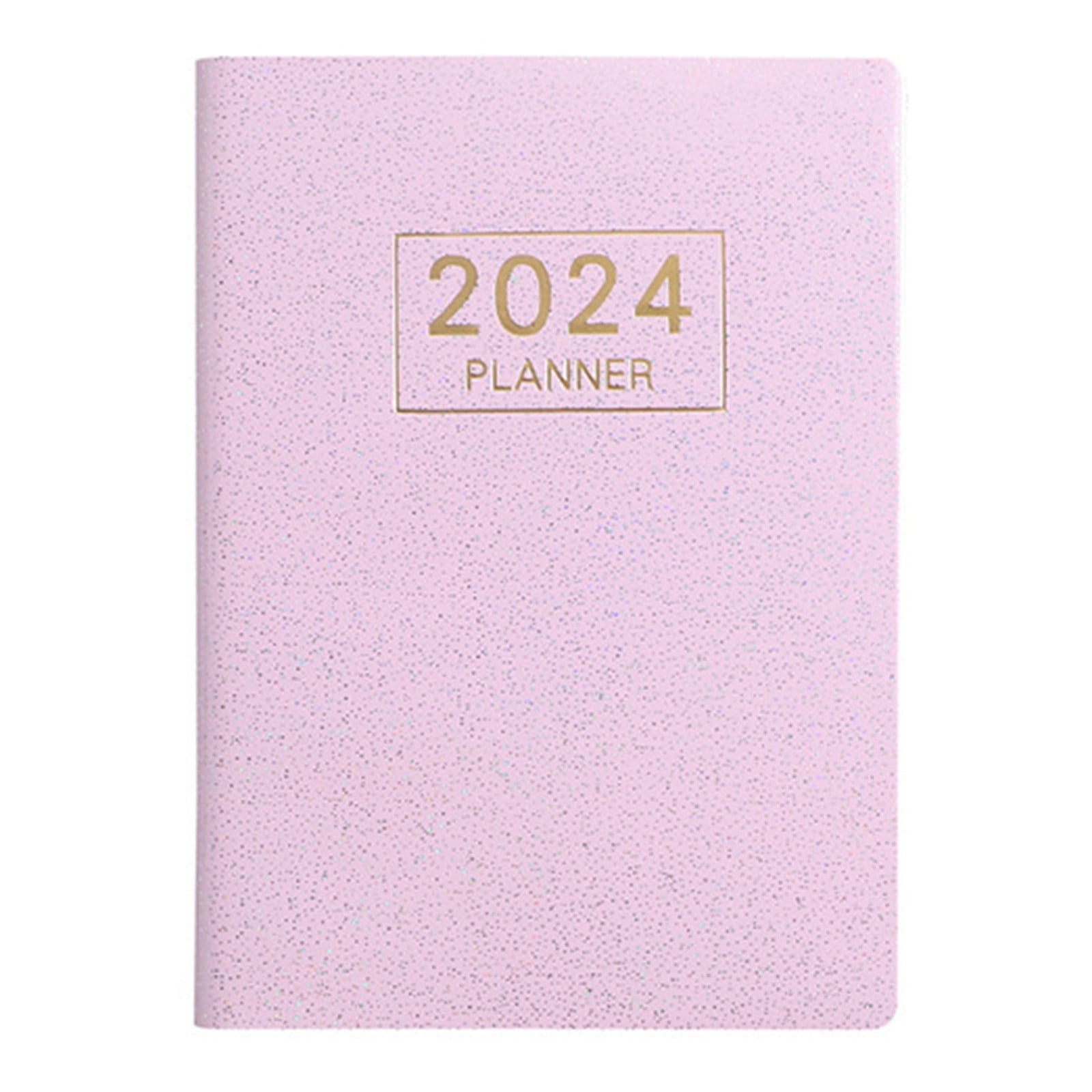 Clearance! Notebook Zainafacai Daily Planner Leather Planner 2024 ...