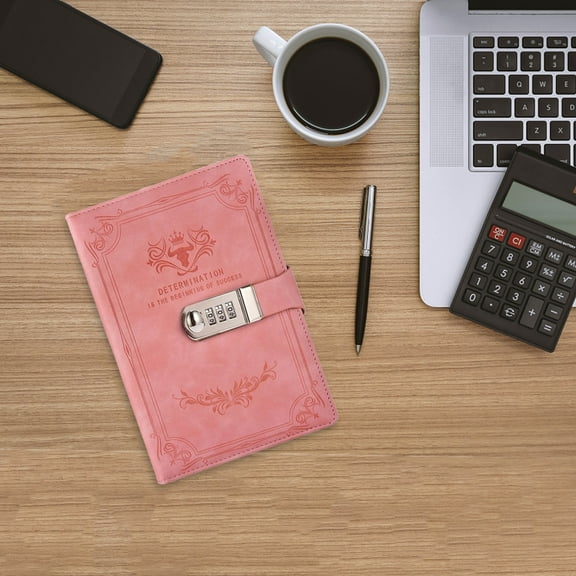 A5 Lockable Journal for Adults & Teens, Creative Password Lock Diary ...