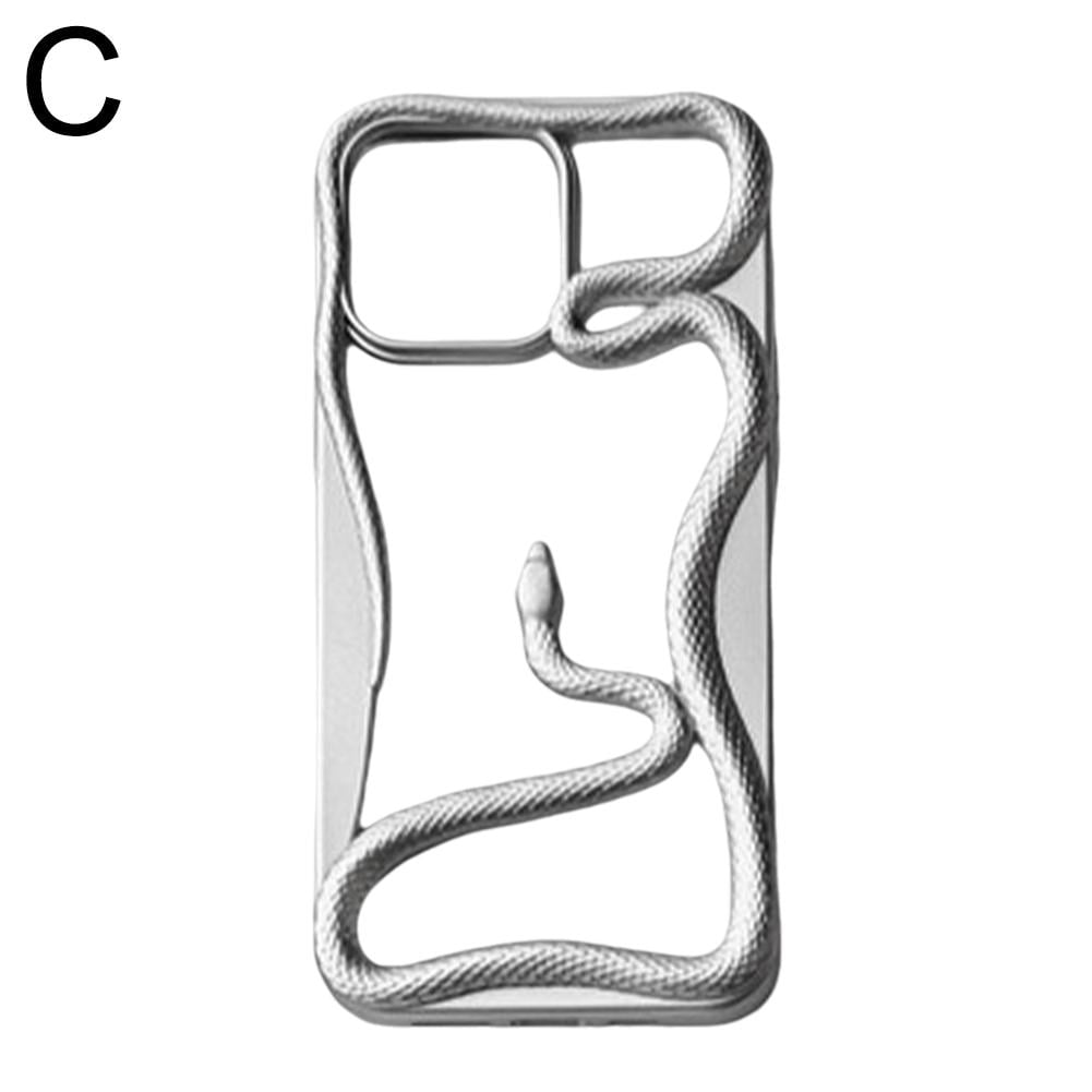 Clearance Now! 3D Snake Hollow Dissipate Heat Phone Case for iphone 16 ...