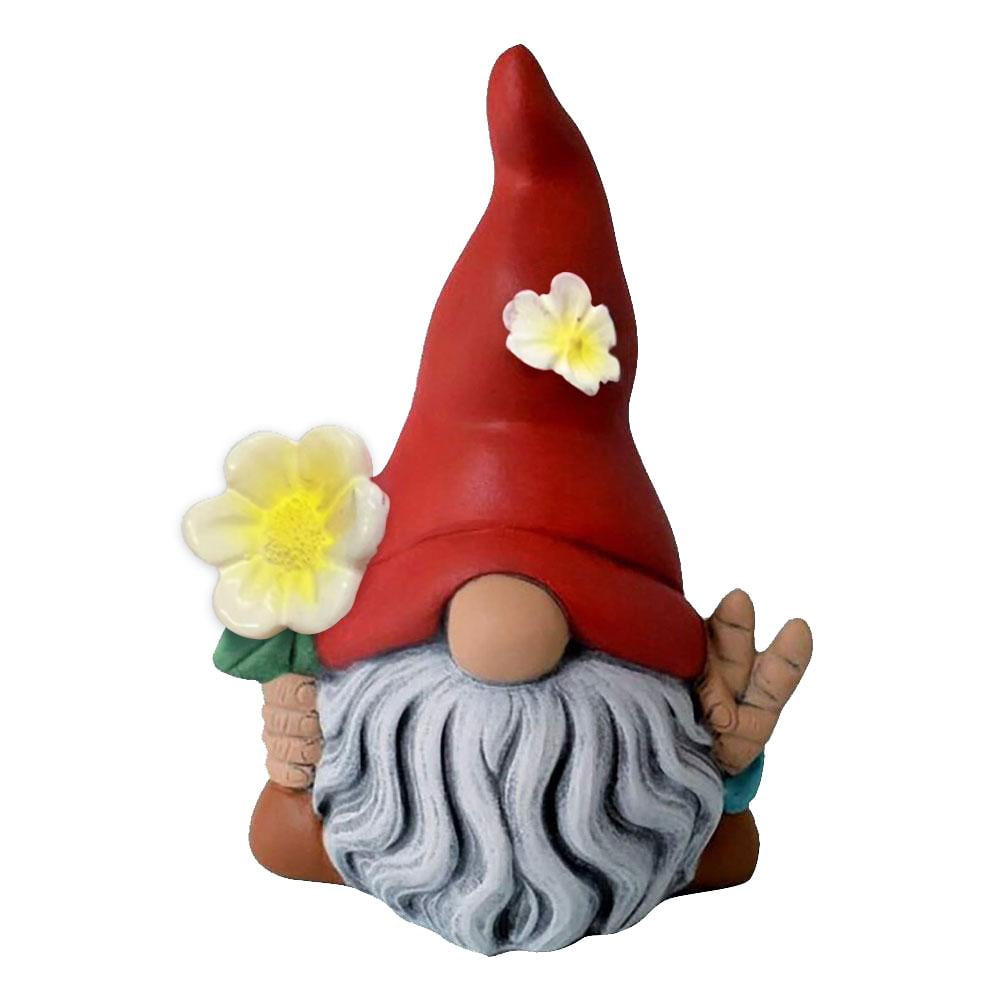 Clearance Now! Color Dwarf Garden Gnome Set Decorative Figurine For ...