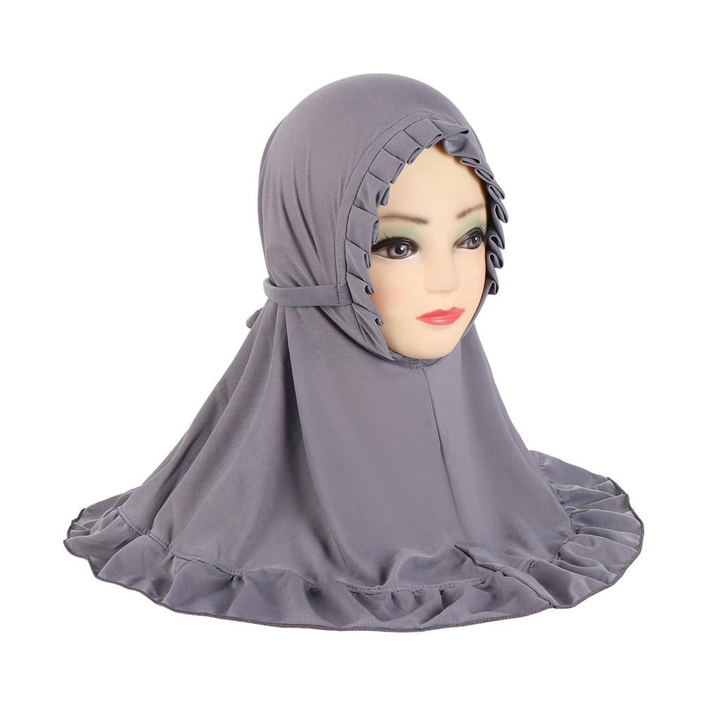 Full Cover Hijab Amira Turban Scarf Kids Girls Scarves Head Cover ...