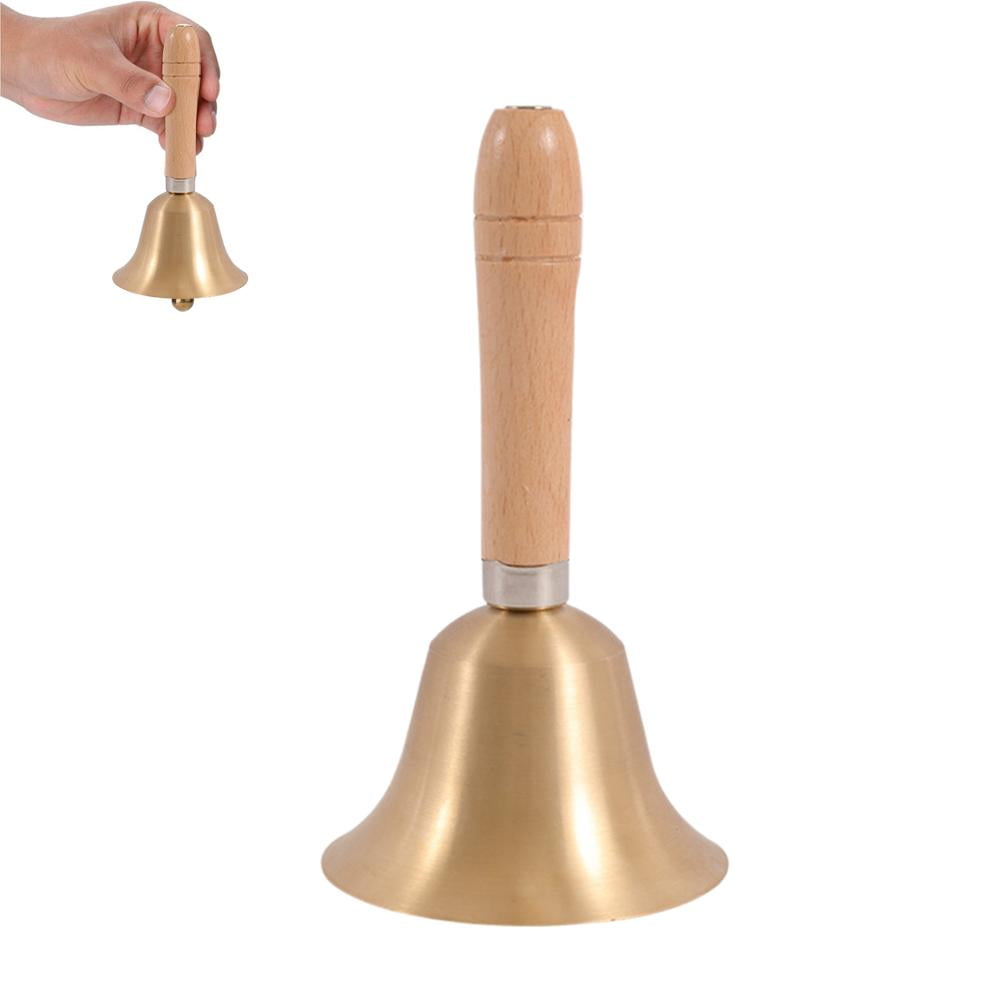 Clearance Now! Hand Bell Handle Brass For School Dinner Reception bell ...