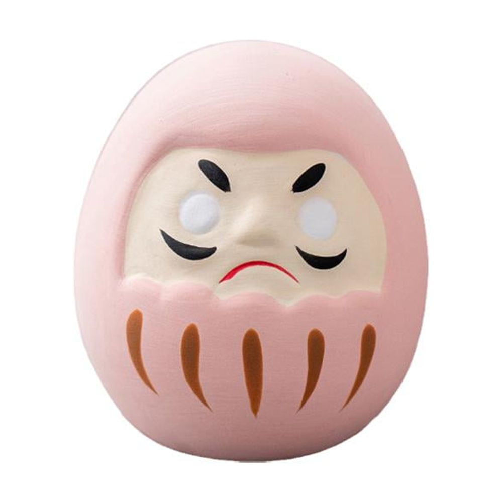 Clearance Now! Japanese Ceramic Daruma Doll Luy Charm Forte Ornament ...