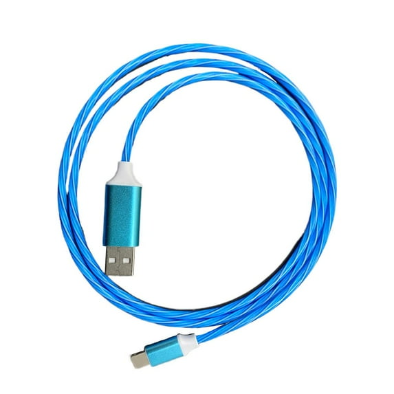 Clearance Now! LED Fast Charge Type C USB Cable Cord Streamer Data ...