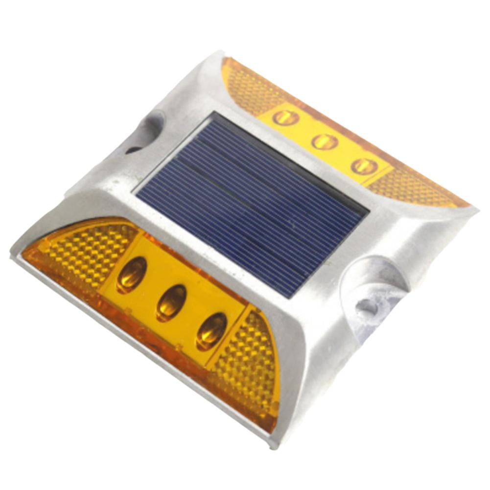 Clearance Now! Square Aluminum LED Flashing Blinking And Off Reflector ...