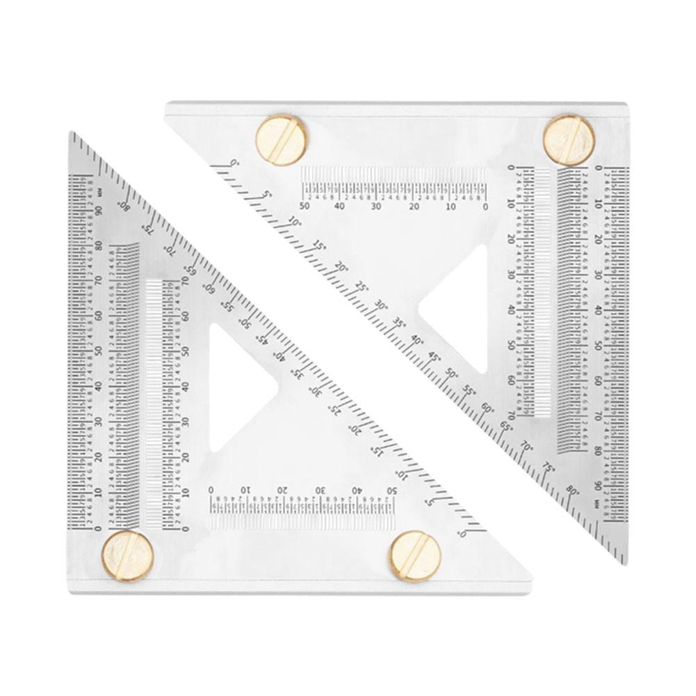 Clearance Now! Stainless Steel Triangular Ruler New O0 U0U9 - Walmart.com