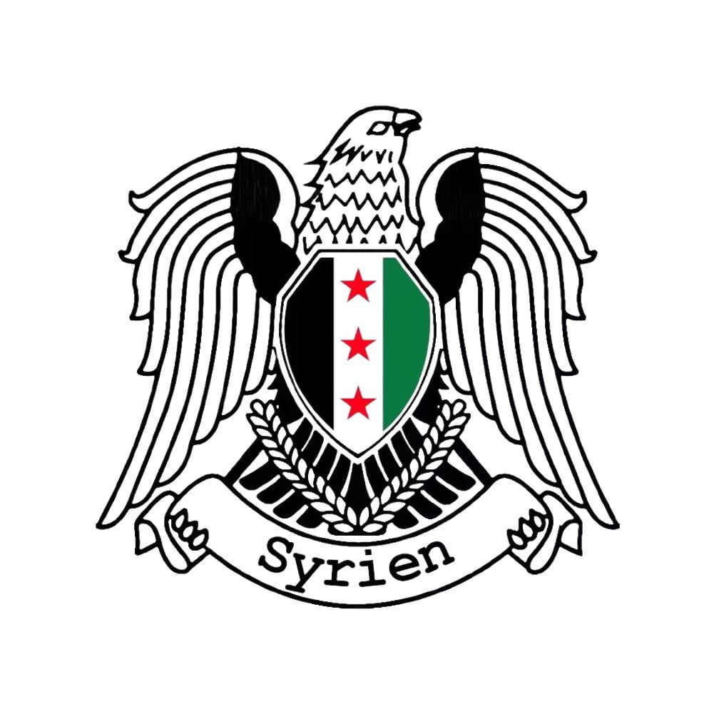 Clearance Now Syrian Coat Of Arms Sticker Decal Self Adhesive Vinyl Syria Flag Syr Sy Best M0e4