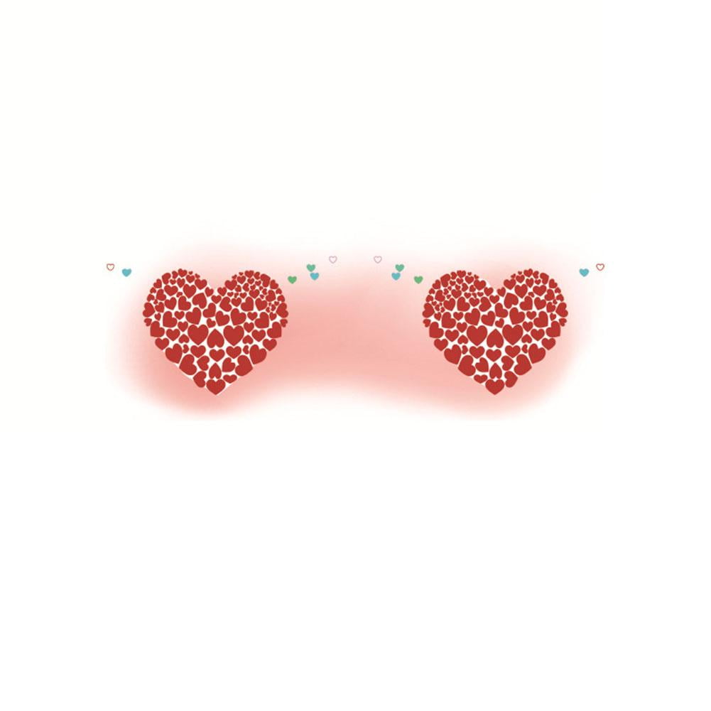 Clearance Now! Valentine's Day Facial Makeup Tattoo Stickers ...