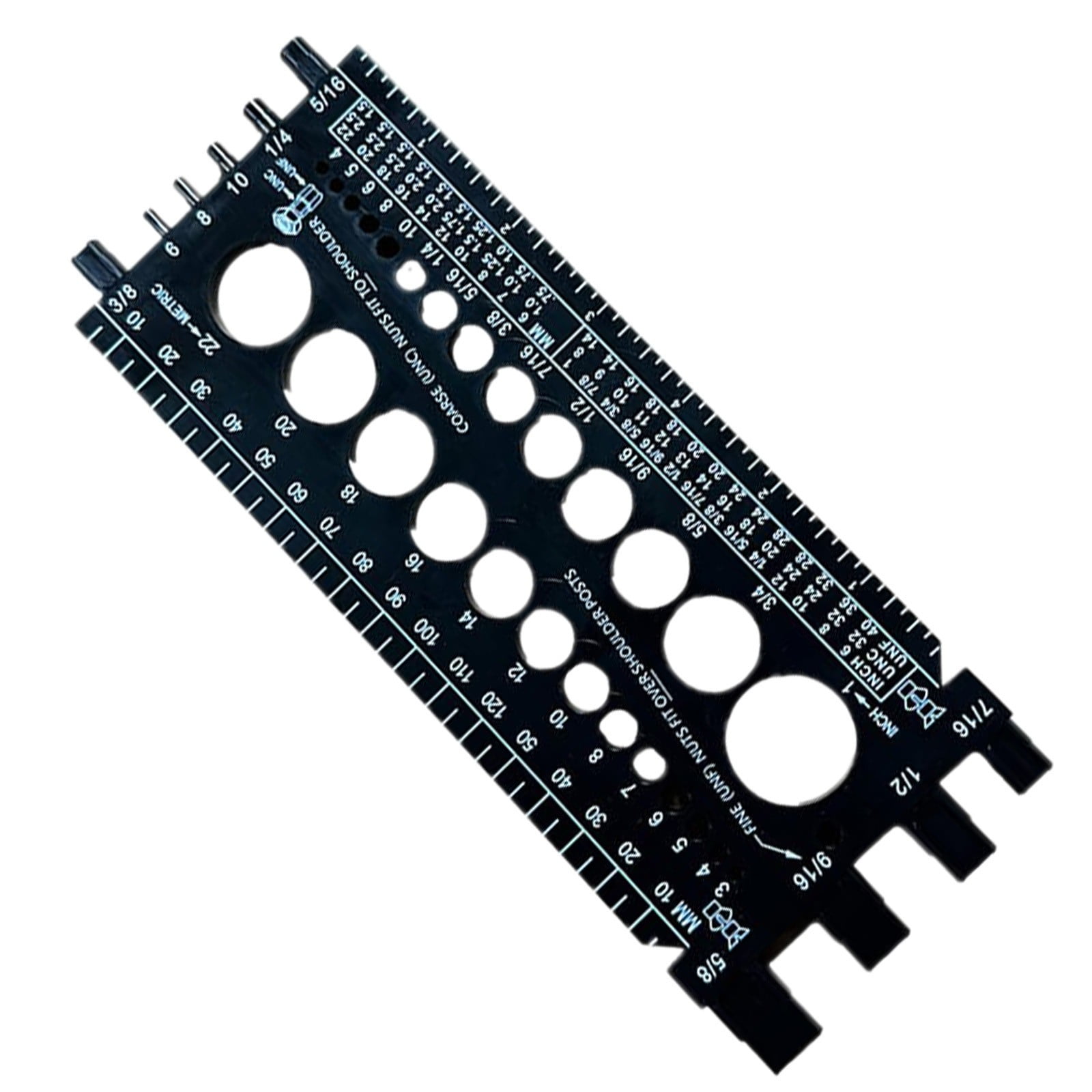 Clearance Nut and Bolt Thread Checker, Yuoaen Nut Bolt Thread Gauge ...