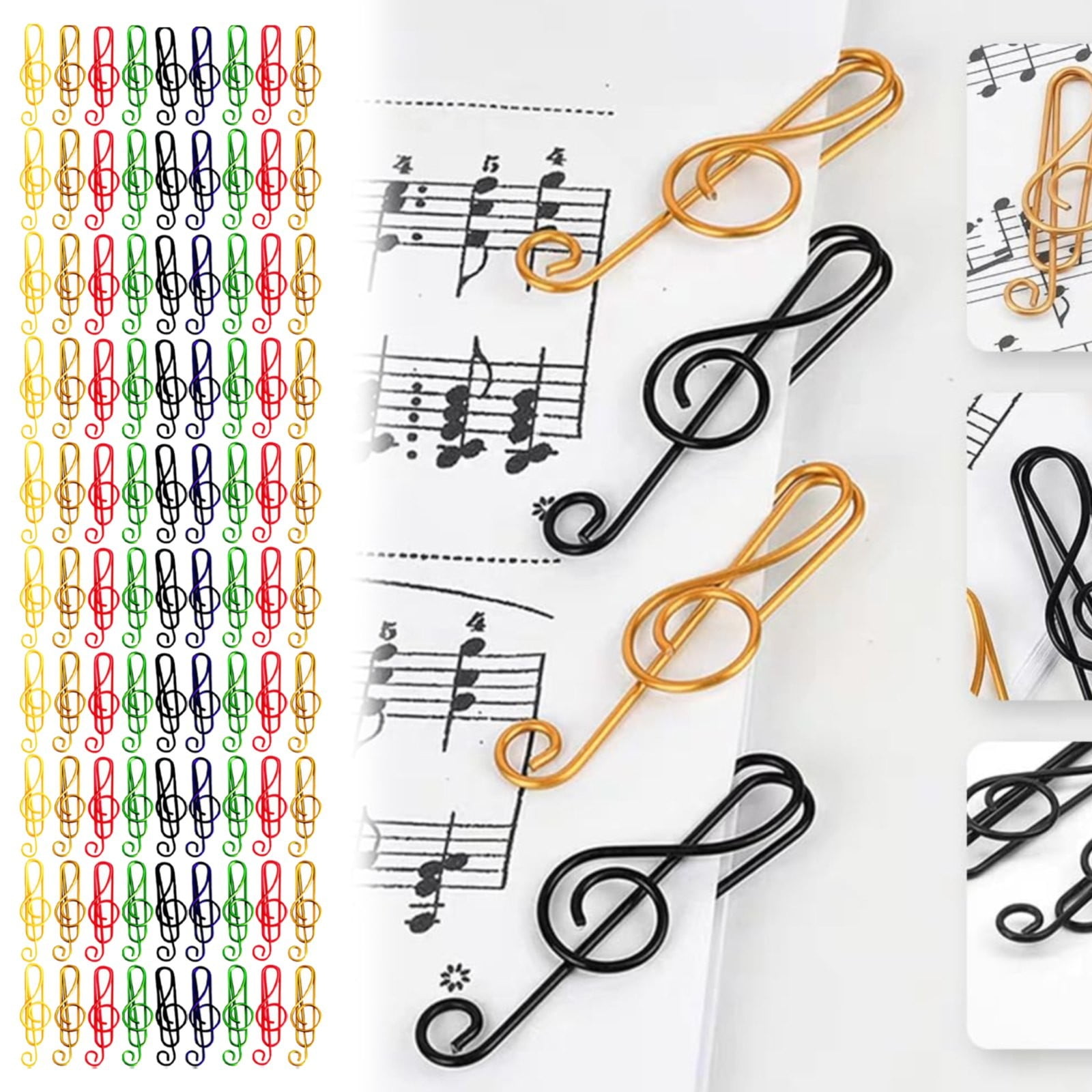Clearance Office&Craft&Stationery under $5,100PCS Music Multicoloured ...