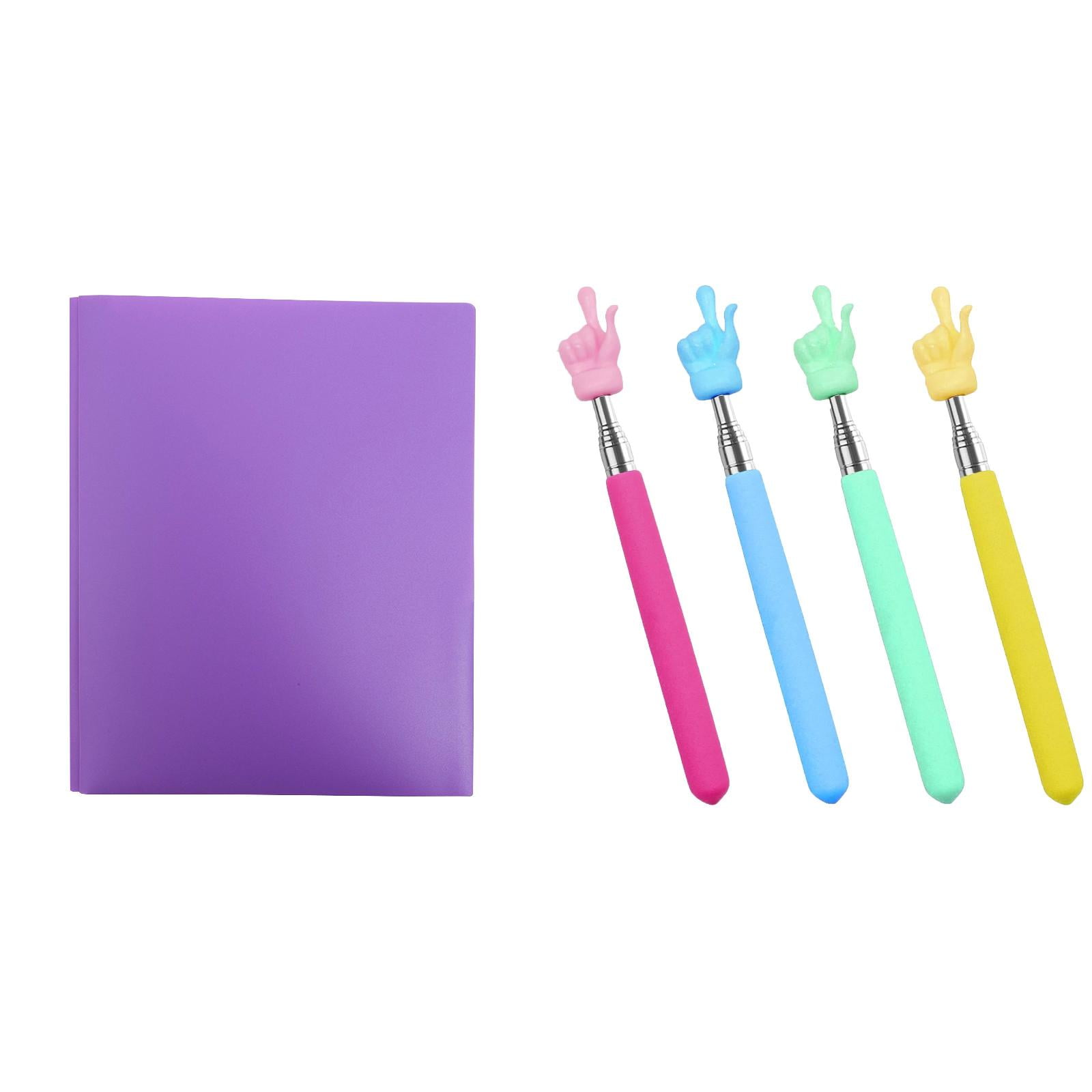 Clearance Office&Craft&Stationery under $5,4PCS Retractable Teacher ...