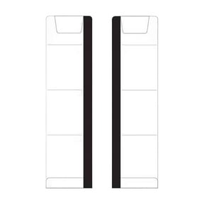 Computer Monitor Memo Board Side Panel Transparent Acrylic Screen Frame ...