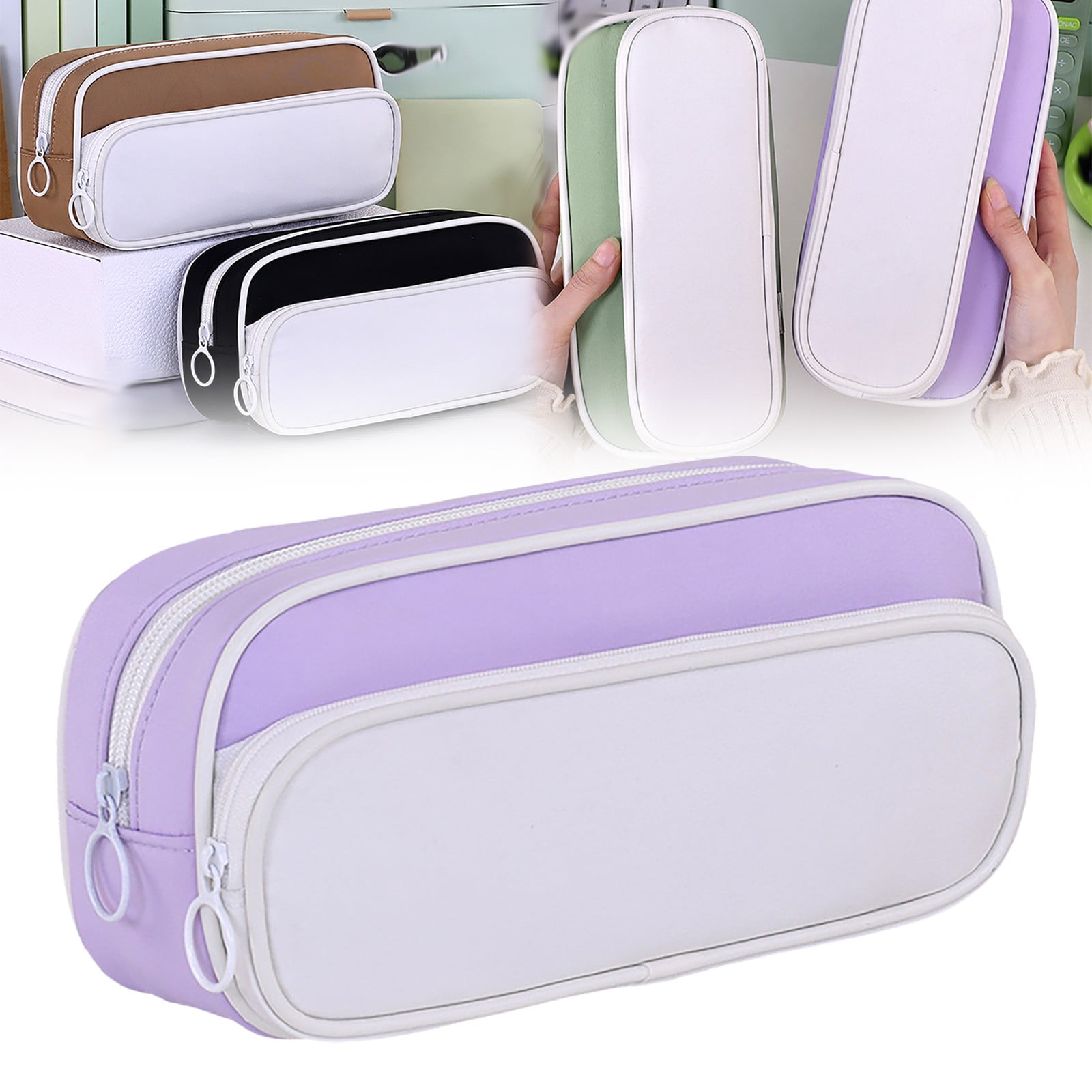 Clearance Office&Craft&Stationery under $5,Cute Pencil Case Large ...
