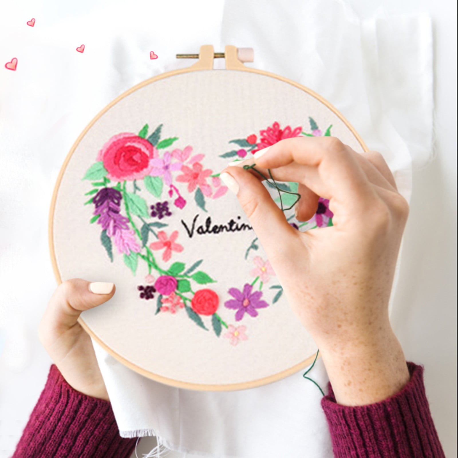 Clearance Office&Craft&Stationery under $5,Embroidery Starters Kit For ...