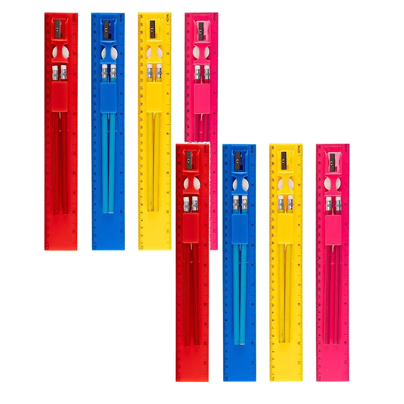 Clearance Office cabinet under $5,30CM Pen Set Ruler Rubber Ruler The ...