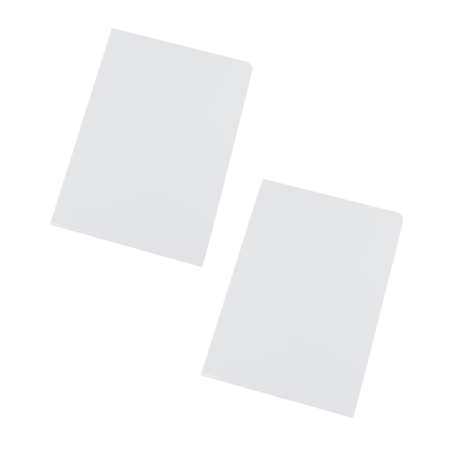 Clearance Office cabinet under $5,L Type Plastic Folder Project Pockets Transparent Clear ...