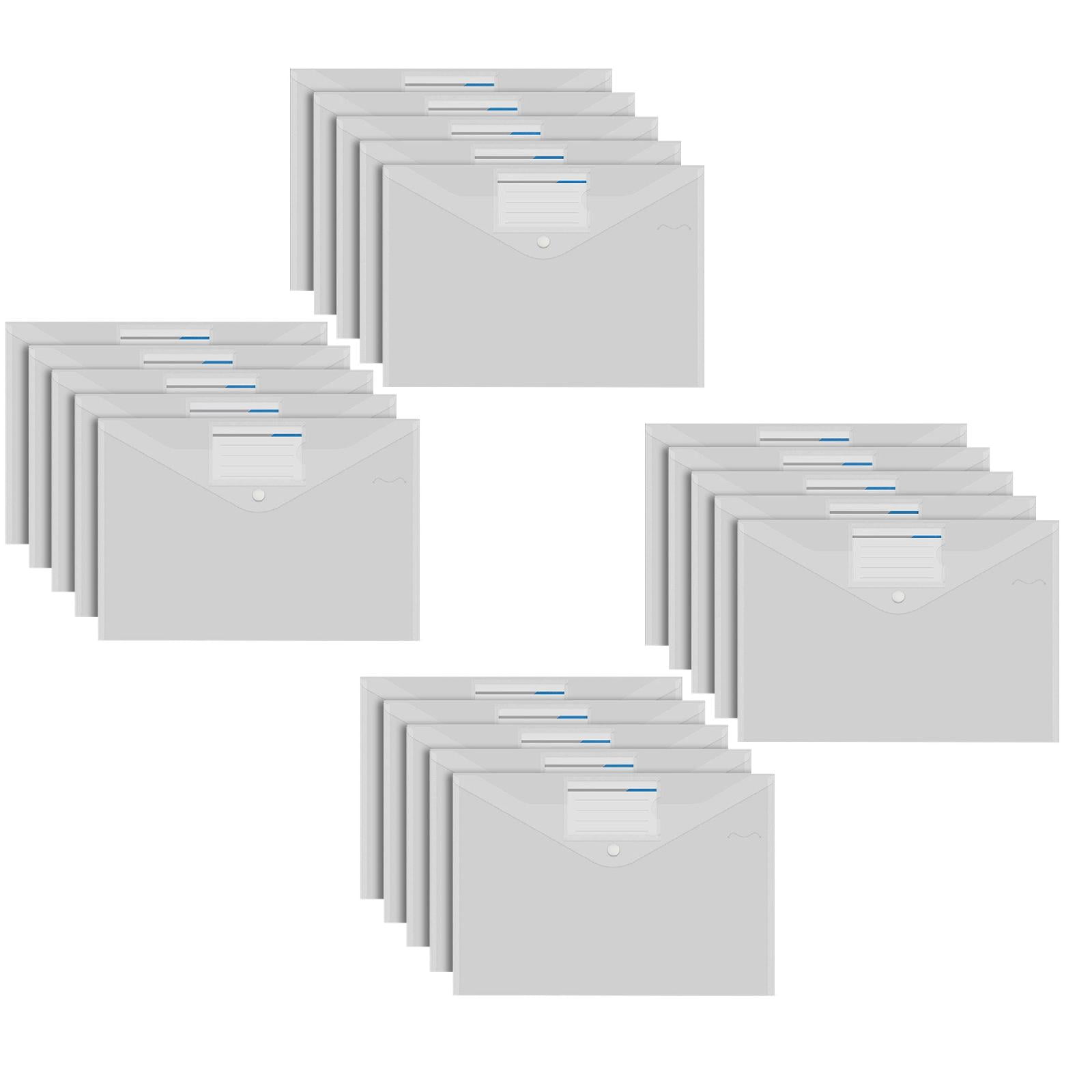 Clearance Office cabinet under $8,Plastic Envelopes 10 Pack A4 Letter ...