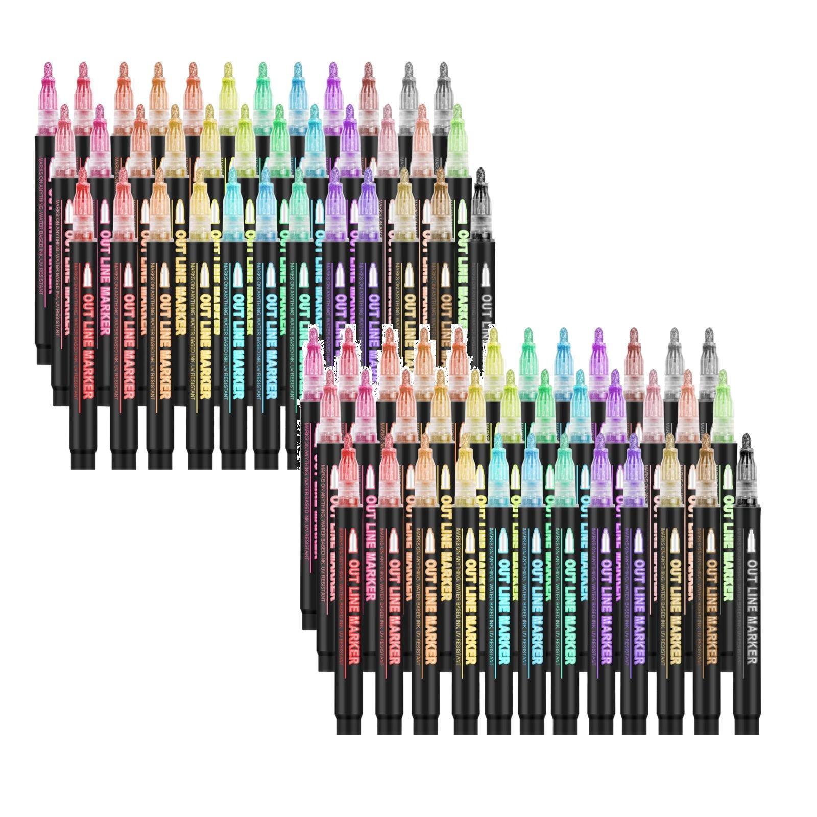 Clearance Office product under $20,Double Line Outline Markers 36 ...